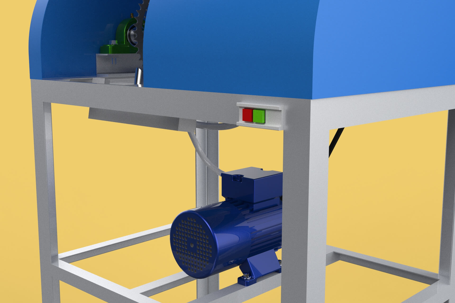 Coconut Shell Peeling Removal Machine Dehusker Tool Extract - 3D Model ...