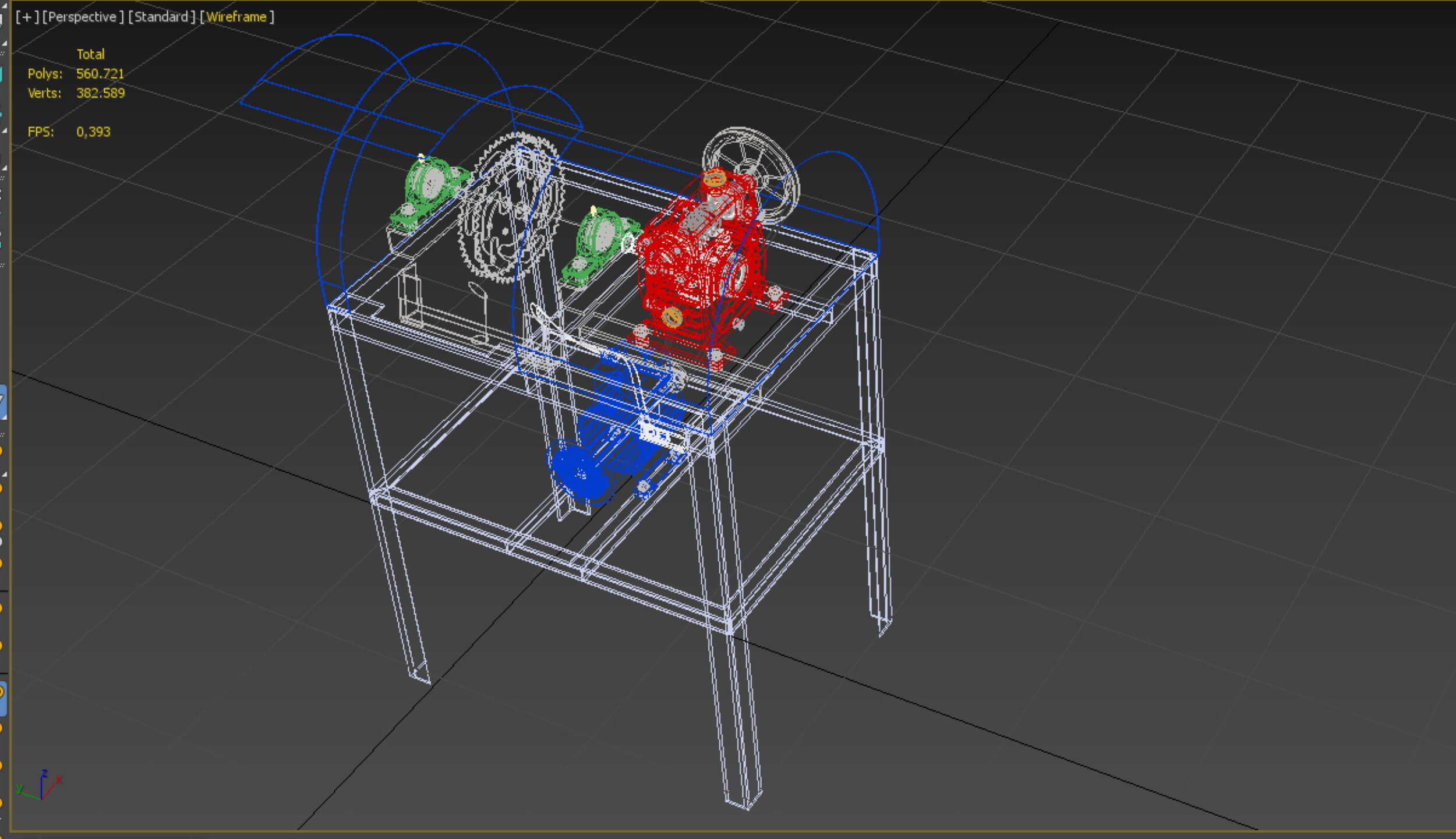 Coconut Shell Peeling Removal Machine Dehusker Tool Extract - 3D Model by surf3d