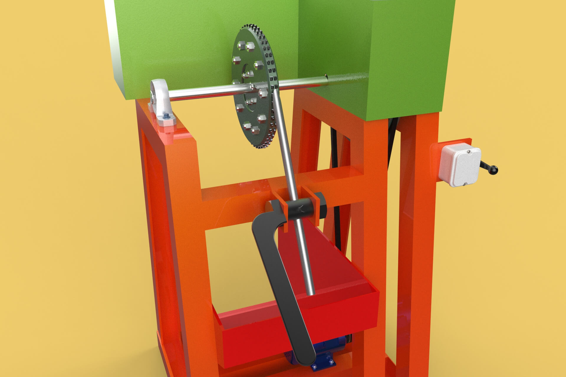 Coconut Shell Removal Peeling Machine Dehusker Tool Extract - 3D Model ...