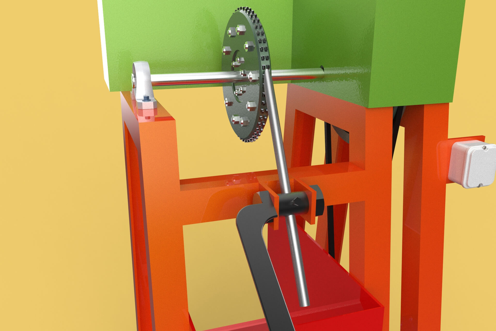 Coconut Shell Removal Peeling Machine Dehusker Tool Extract - 3D Model ...