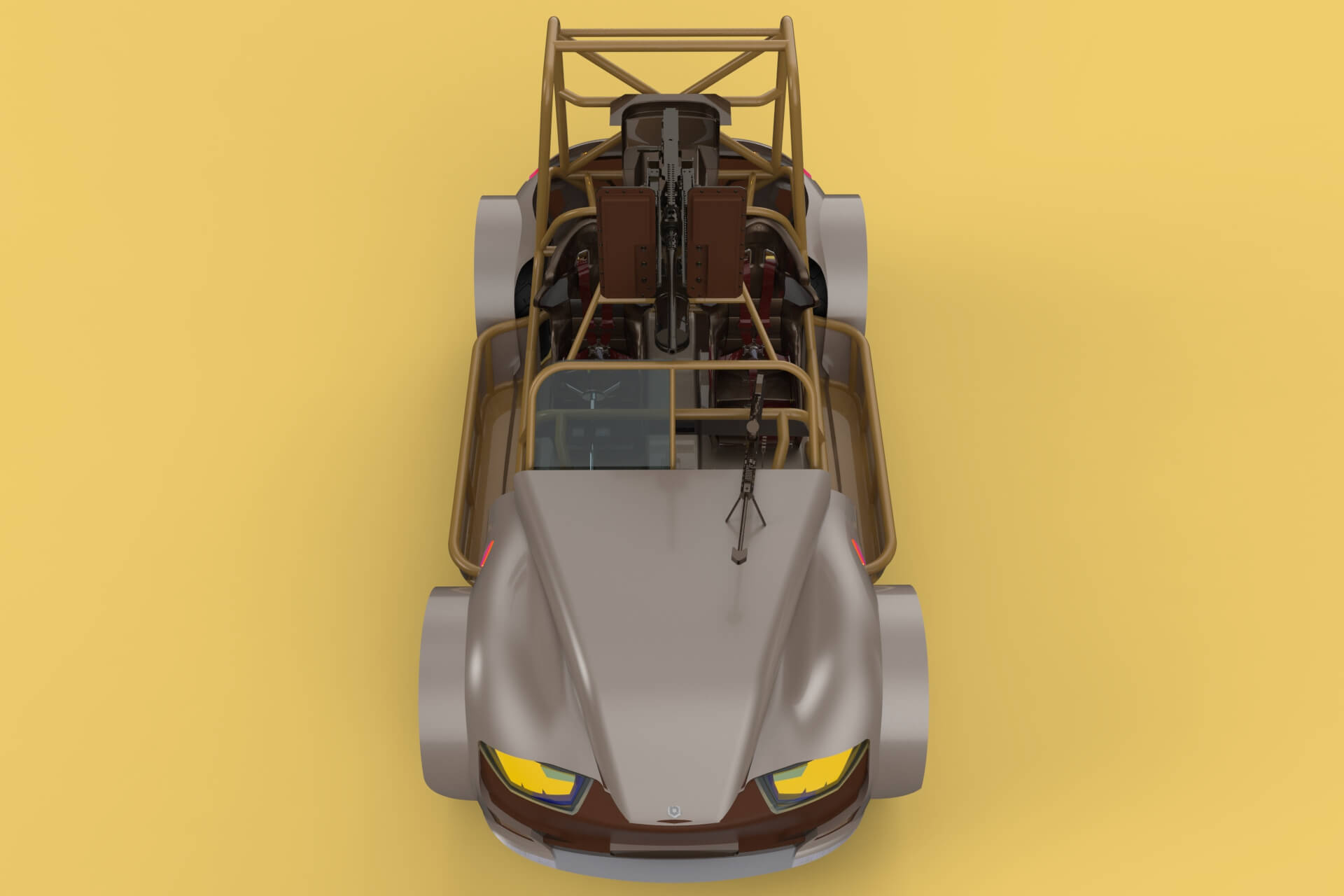 Desert Patrol Vehicle Military Dpv Dune Buggy - 3D Model by surf3d