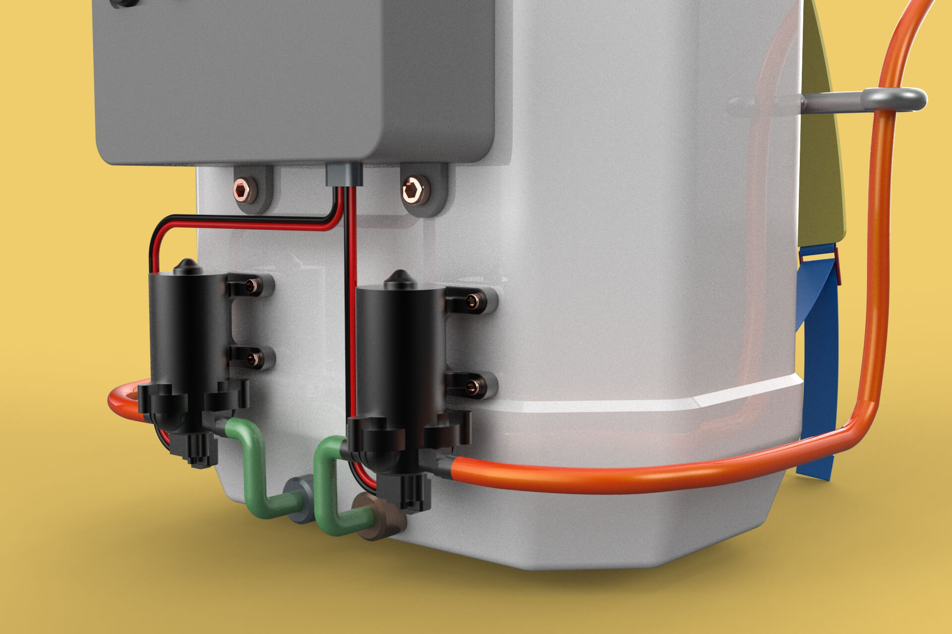 Diy Electric Sprayer Knapsack Jerrycan Tank Pump Battery - 3D Model by ...