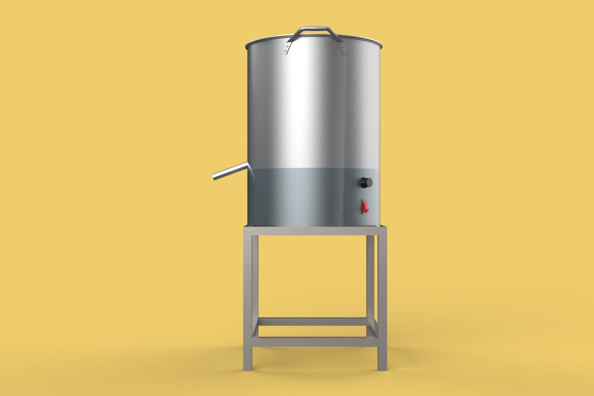 Drainer Spinner Machine Oil Filter Food Centrifugal Dryer - 3D Model by ...