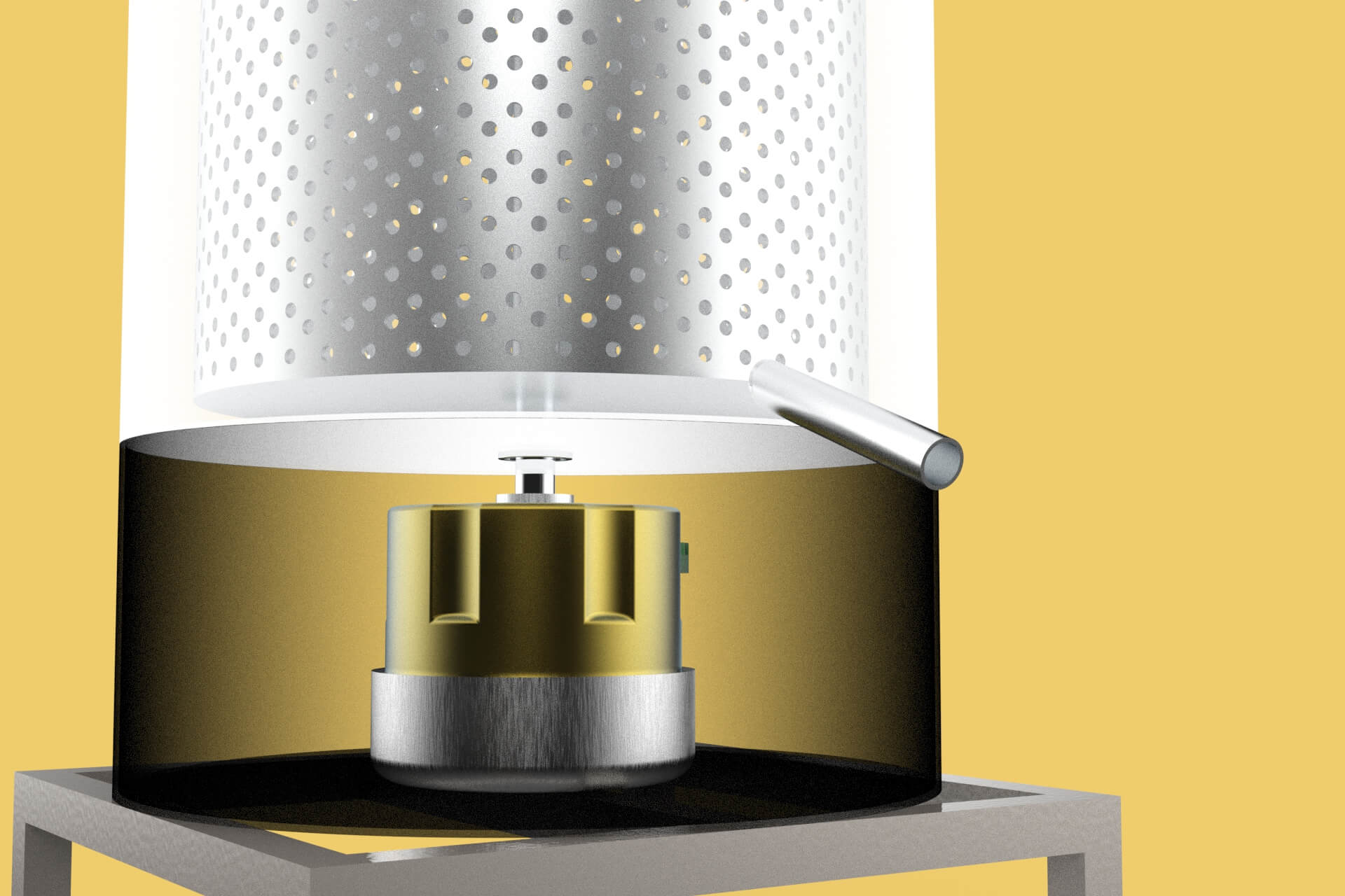 Drainer Spinner Machine Oil Filter Food Centrifugal Dryer - 3D Model by ...