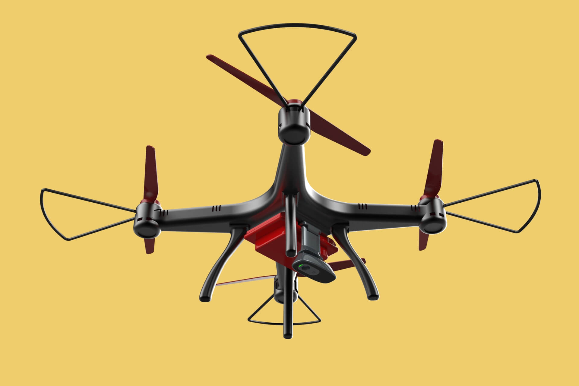 Drone Webcam HD Camera Mod Quadcopter UAV Uas Aerial Fpv RC - 3D Model ...