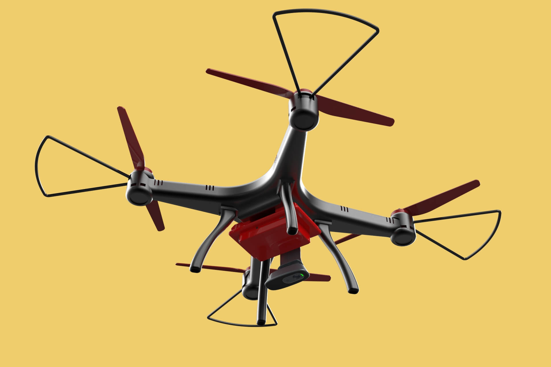 Drone Webcam HD Camera Mod Quadcopter UAV Uas Aerial Fpv RC - 3D Model ...