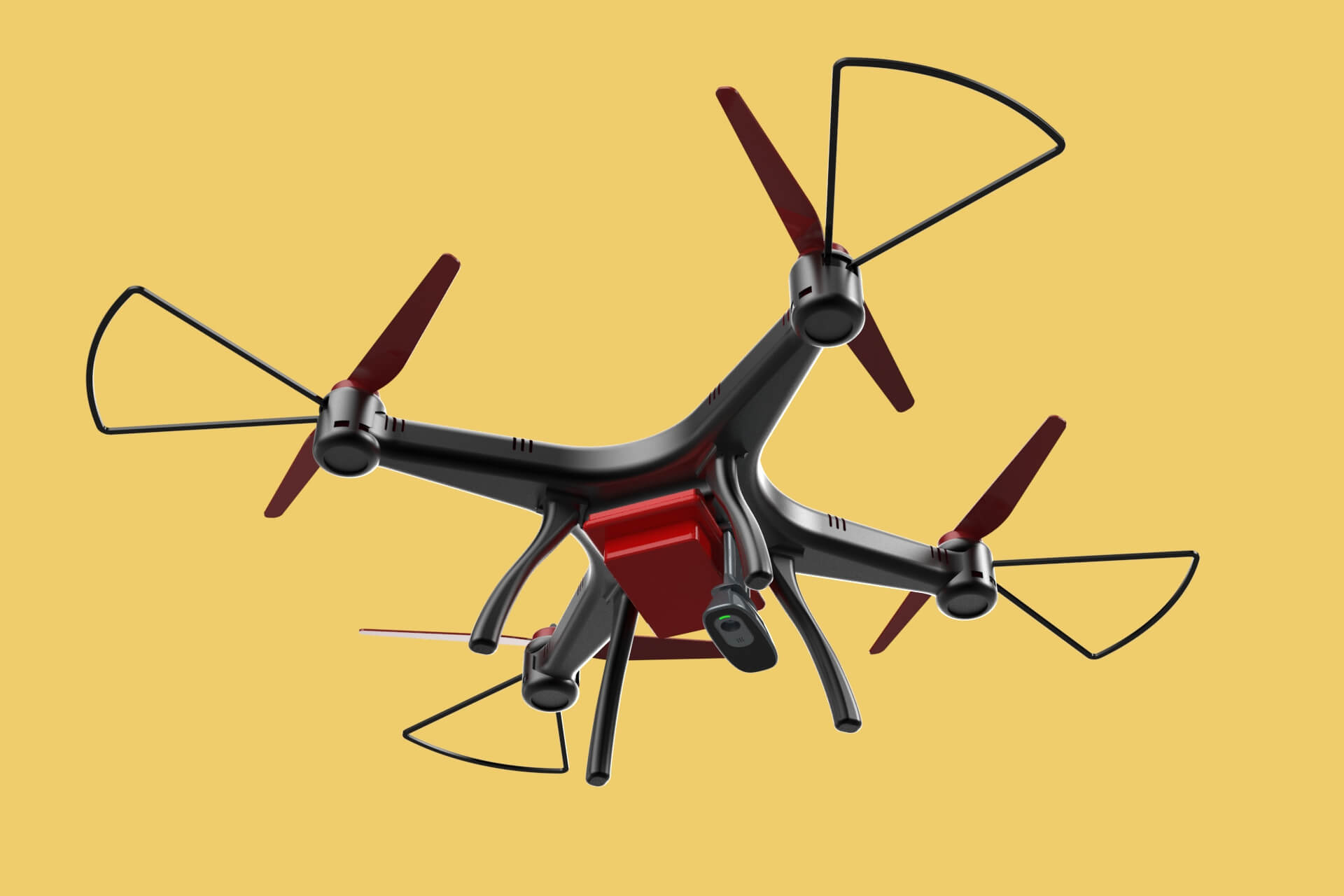 Drone Webcam HD Camera Mod Quadcopter UAV Uas Aerial Fpv RC - 3D Model ...