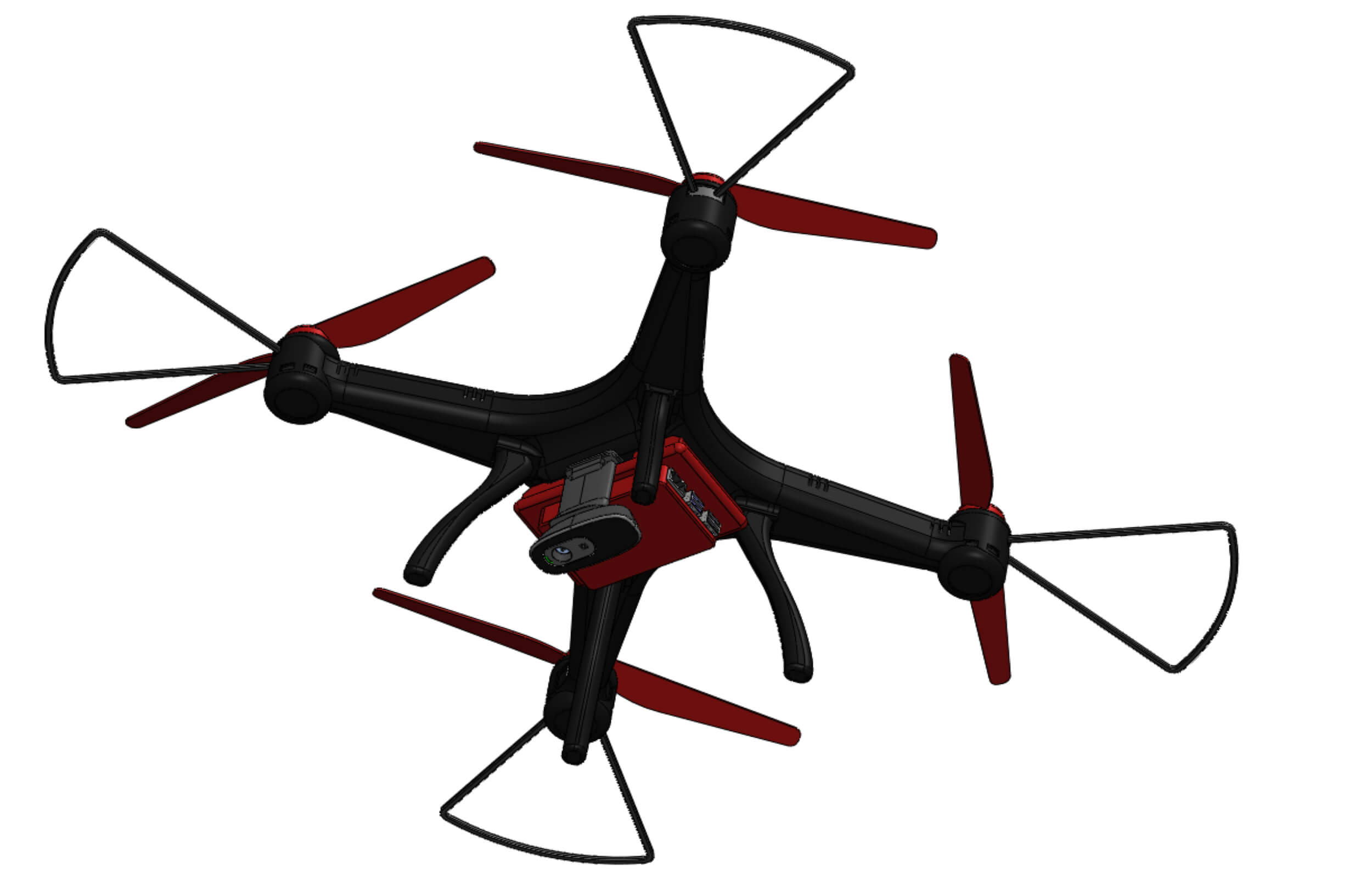 Drone Webcam HD Camera Mod Quadcopter UAV Uas Aerial Fpv RC - 3D Model ...