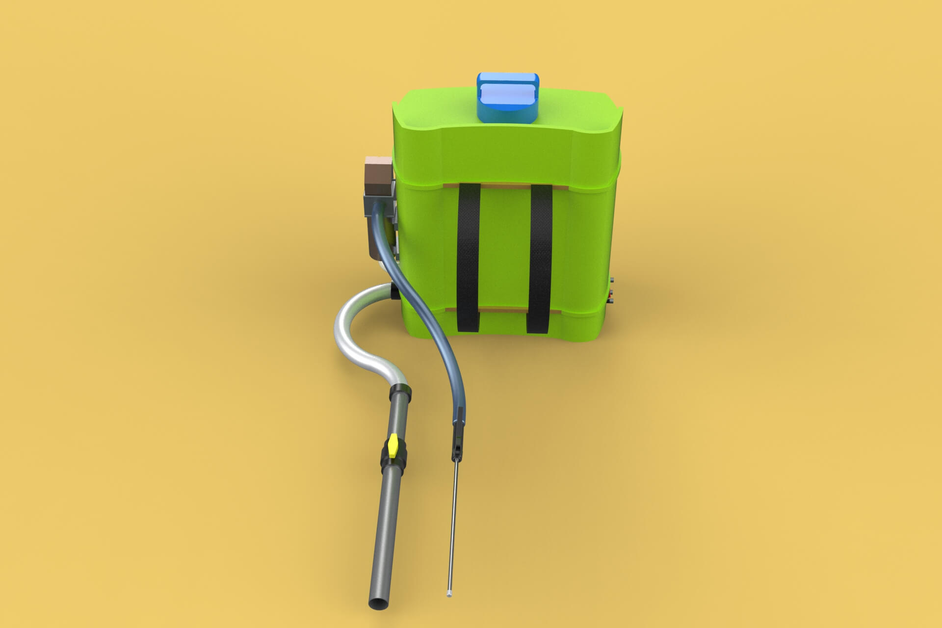 Electric Knapsack Garden Sprayer Backpack Fertilizer Spray - 3D Model ...