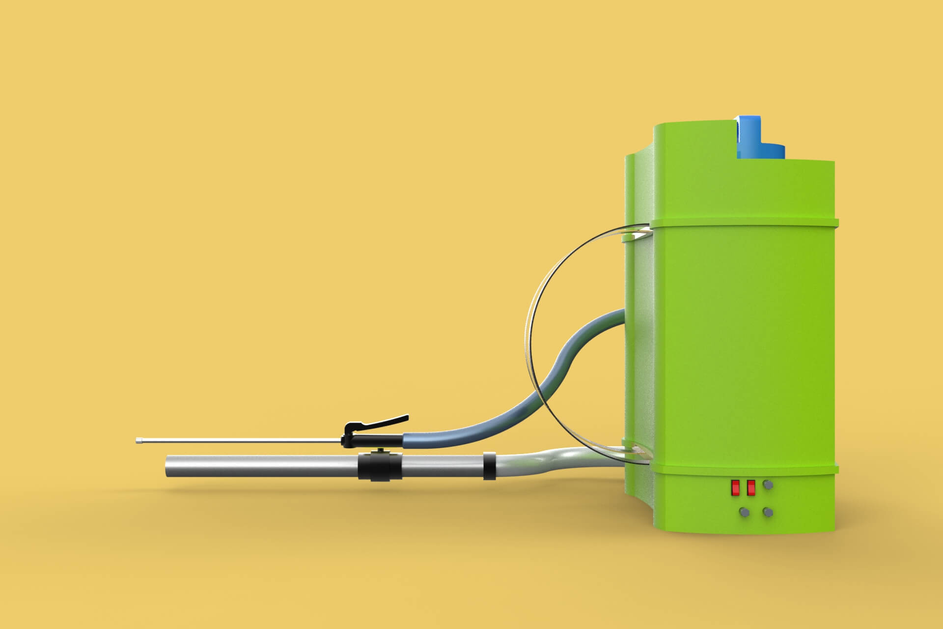 Electric Knapsack Garden Sprayer Backpack Fertilizer Spray - 3D Model ...