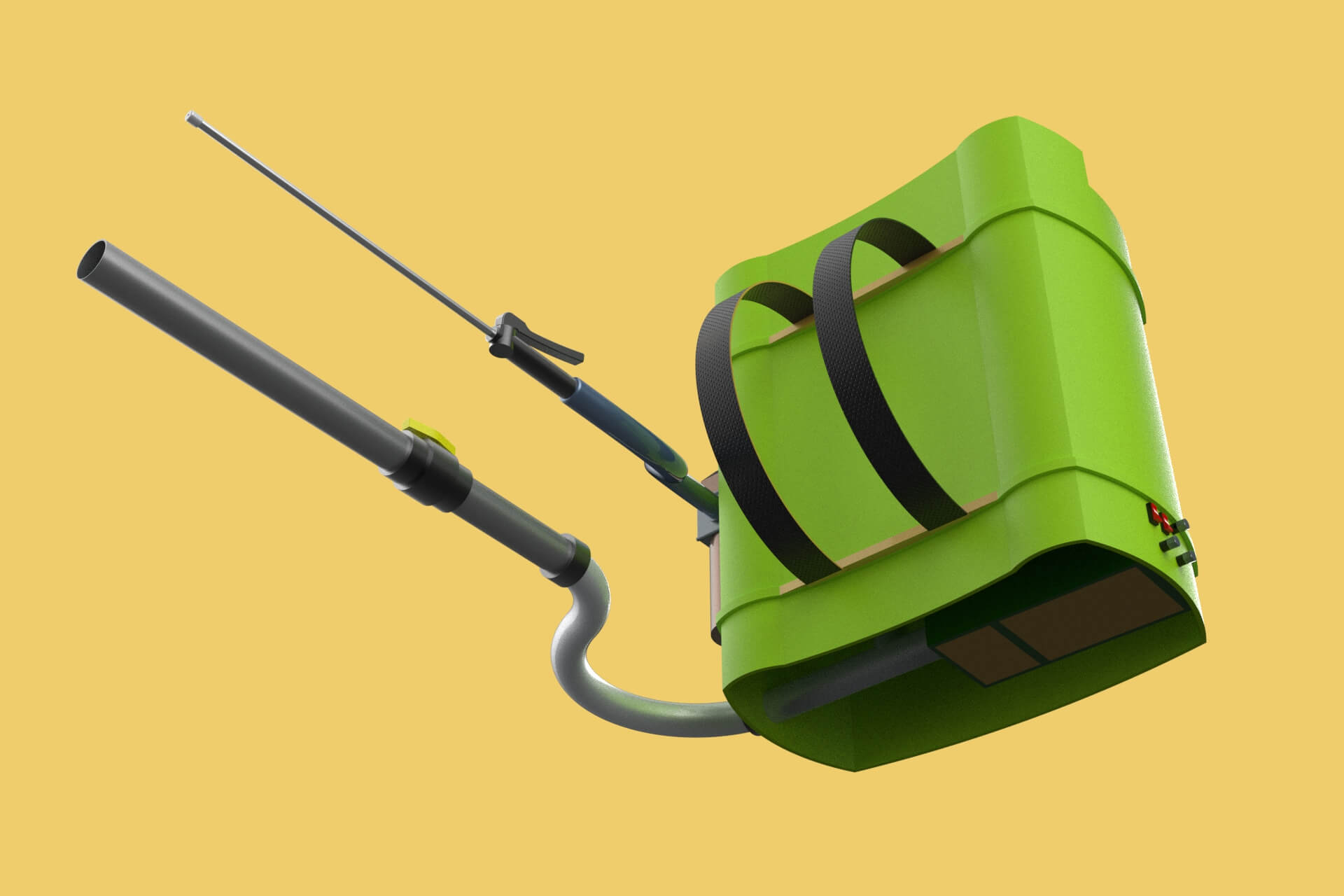 Electric Knapsack Garden Sprayer Backpack Fertilizer Spray - 3D Model ...