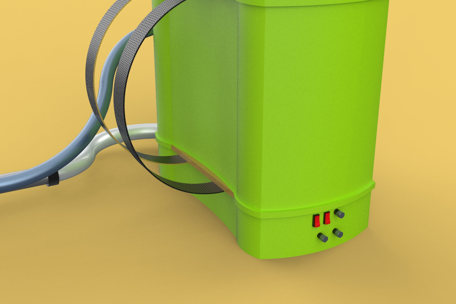 Electric Knapsack Garden Sprayer Backpack Fertilizer Spray - 3D Model ...