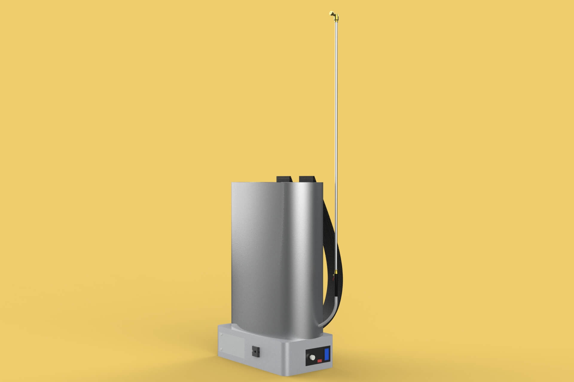 Electric Knapsack Sprayer Backpack Tank Pump Motor Battery - 3D Model ...