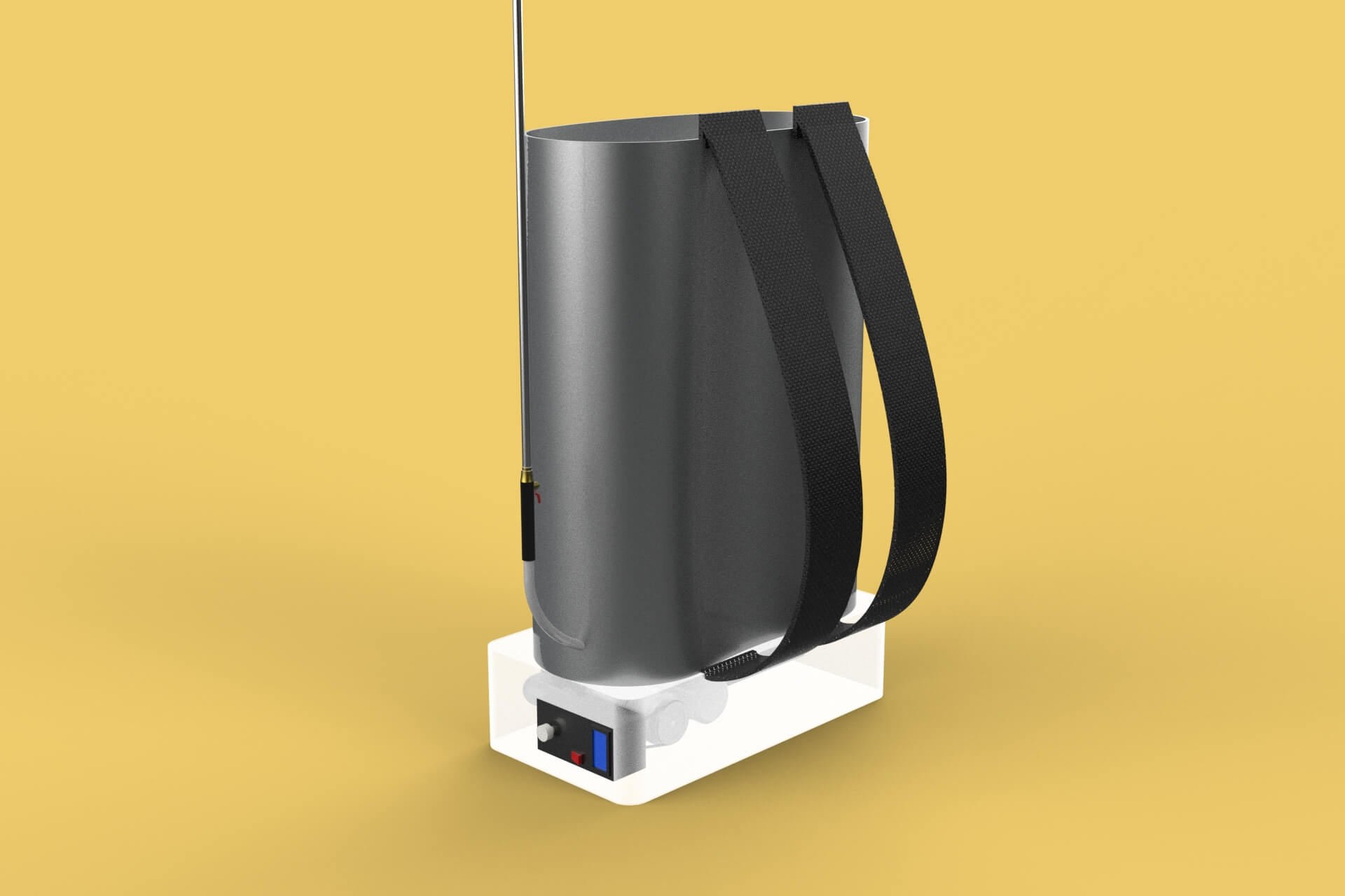 Electric Knapsack Sprayer Backpack Tank Pump Motor Battery - 3D Model ...