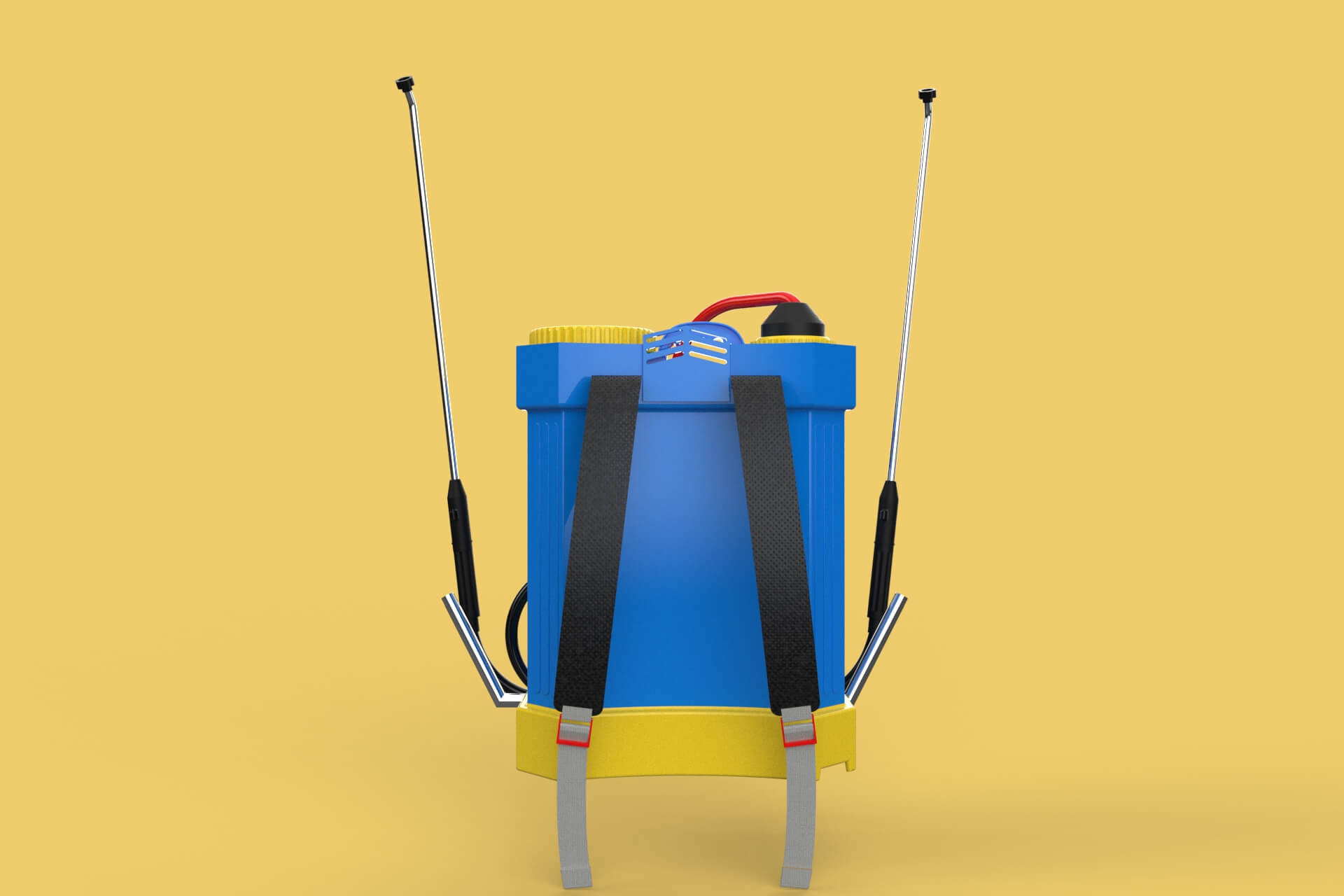 Electric Sprayer Knapsack Backpack Tank Pump Motor Battery - 3D Model ...