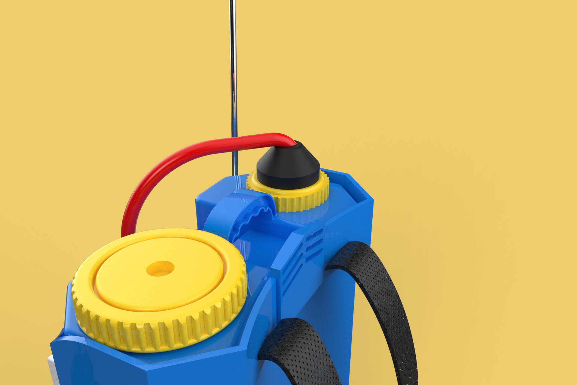 Electric Sprayer Knapsack Backpack Tank Pump Motor Battery - 3D Model ...