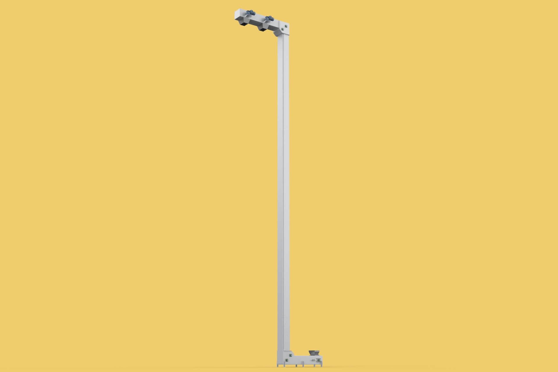 Elevator Z Bucket Chain Conveyor Lift Vertical - 3D Model by surf3d