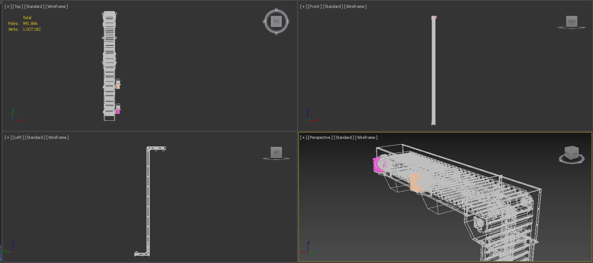 Elevator Z Bucket Chain Conveyor Lift Vertical - 3D Model by surf3d