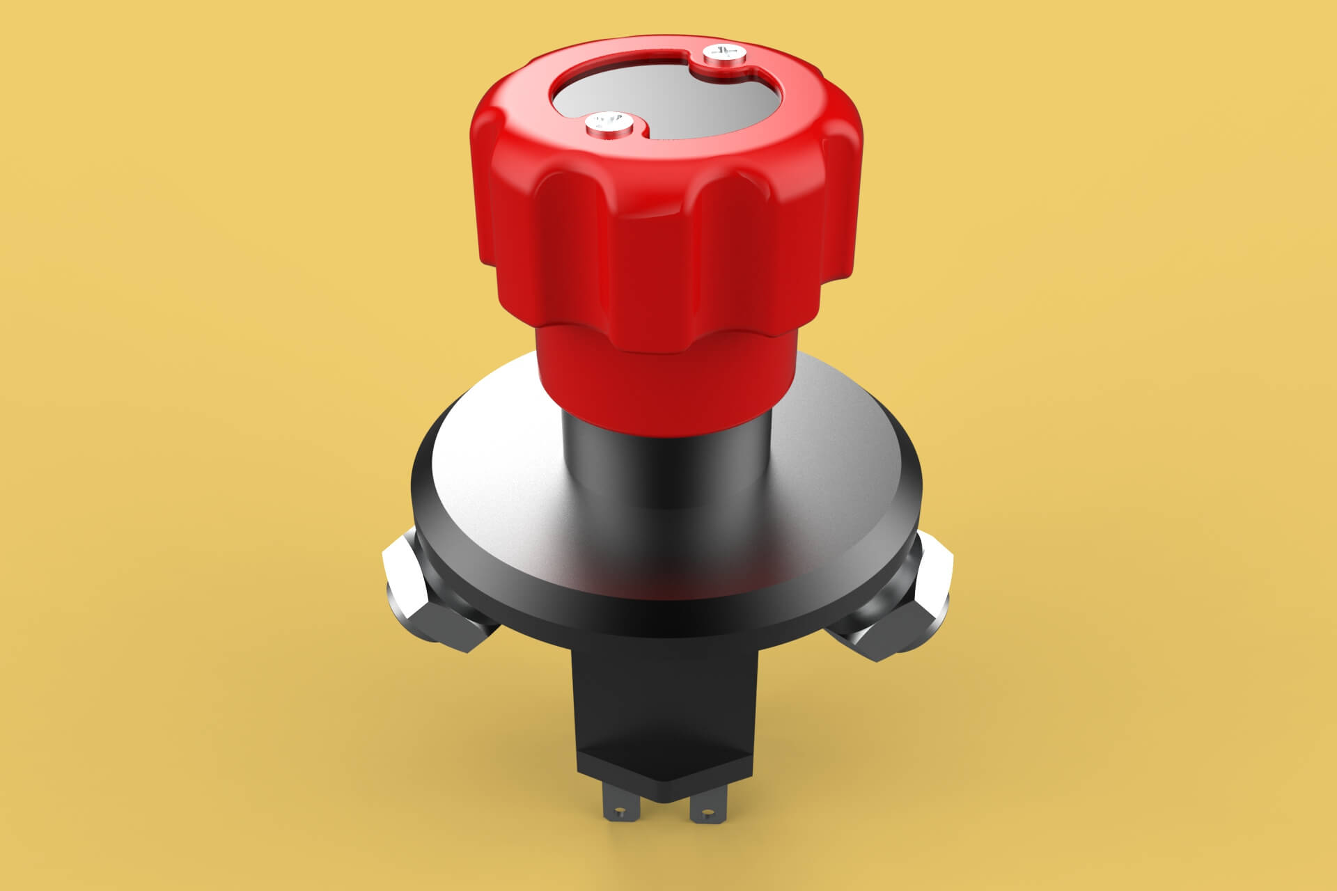 Emergency Button Disconnect Cut Off Kill Switch Alternator - 3D Model ...