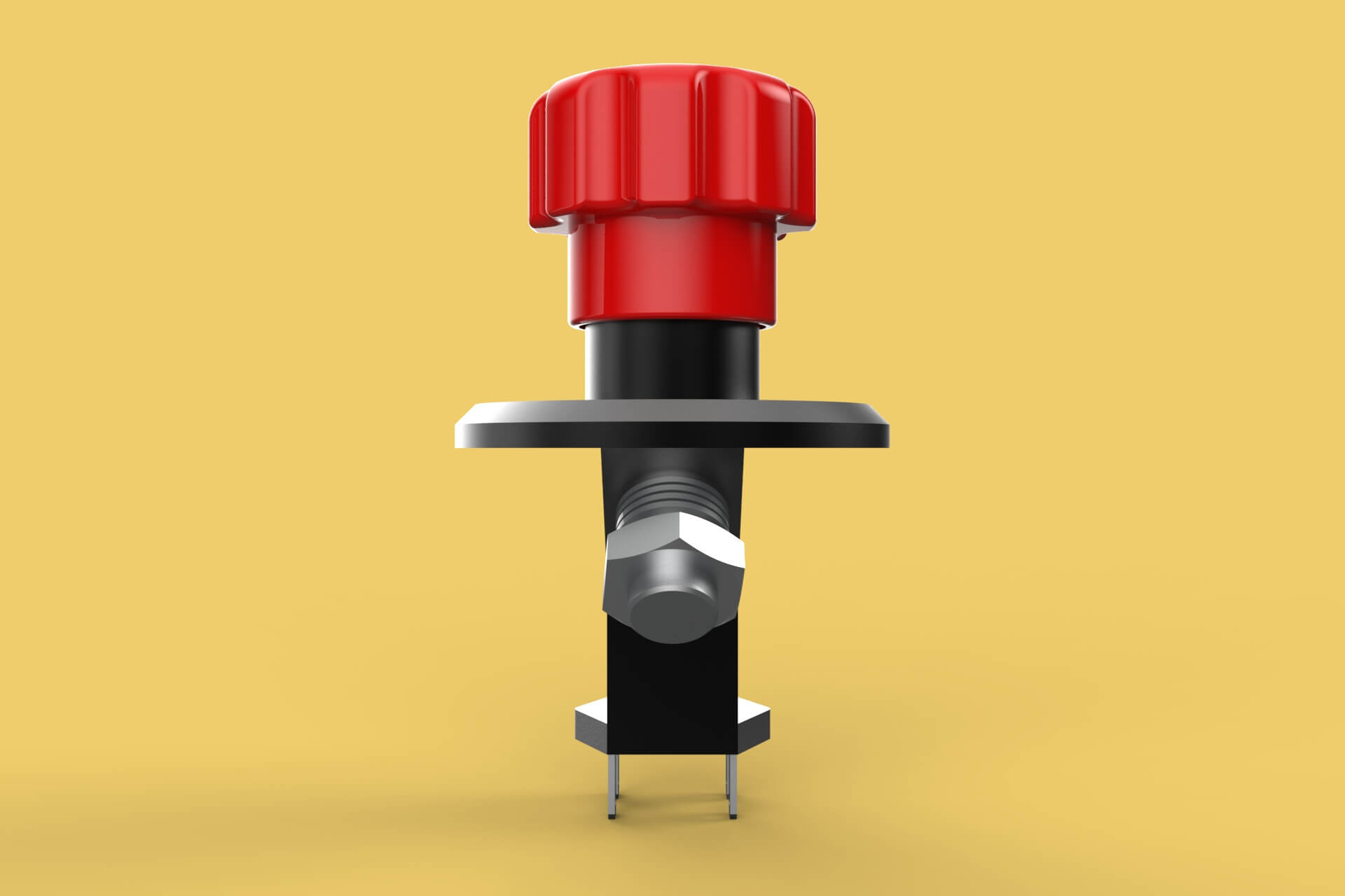 Emergency Button Disconnect Cut Off Kill Switch Alternator - 3D Model ...