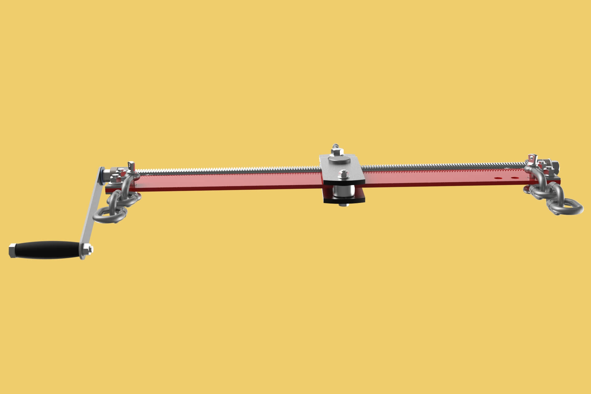 Engine Hoist Lift Crane Balancer Engine Load Leveler Chains - 3D Model ...