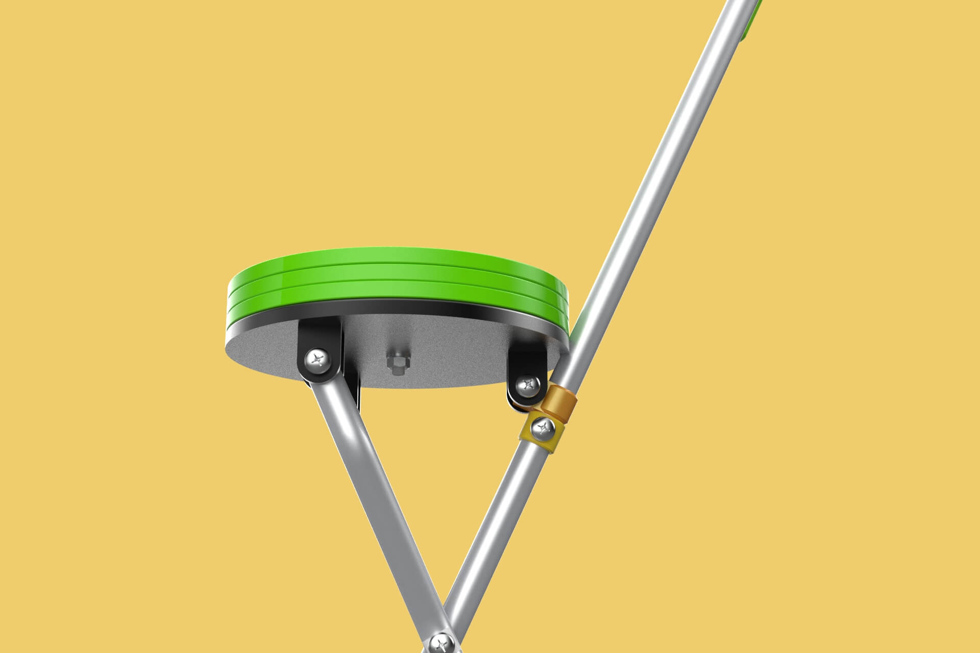 Expanding Seat Folding Stick Cane Chair Stool Walking Pole - 3D Model ...