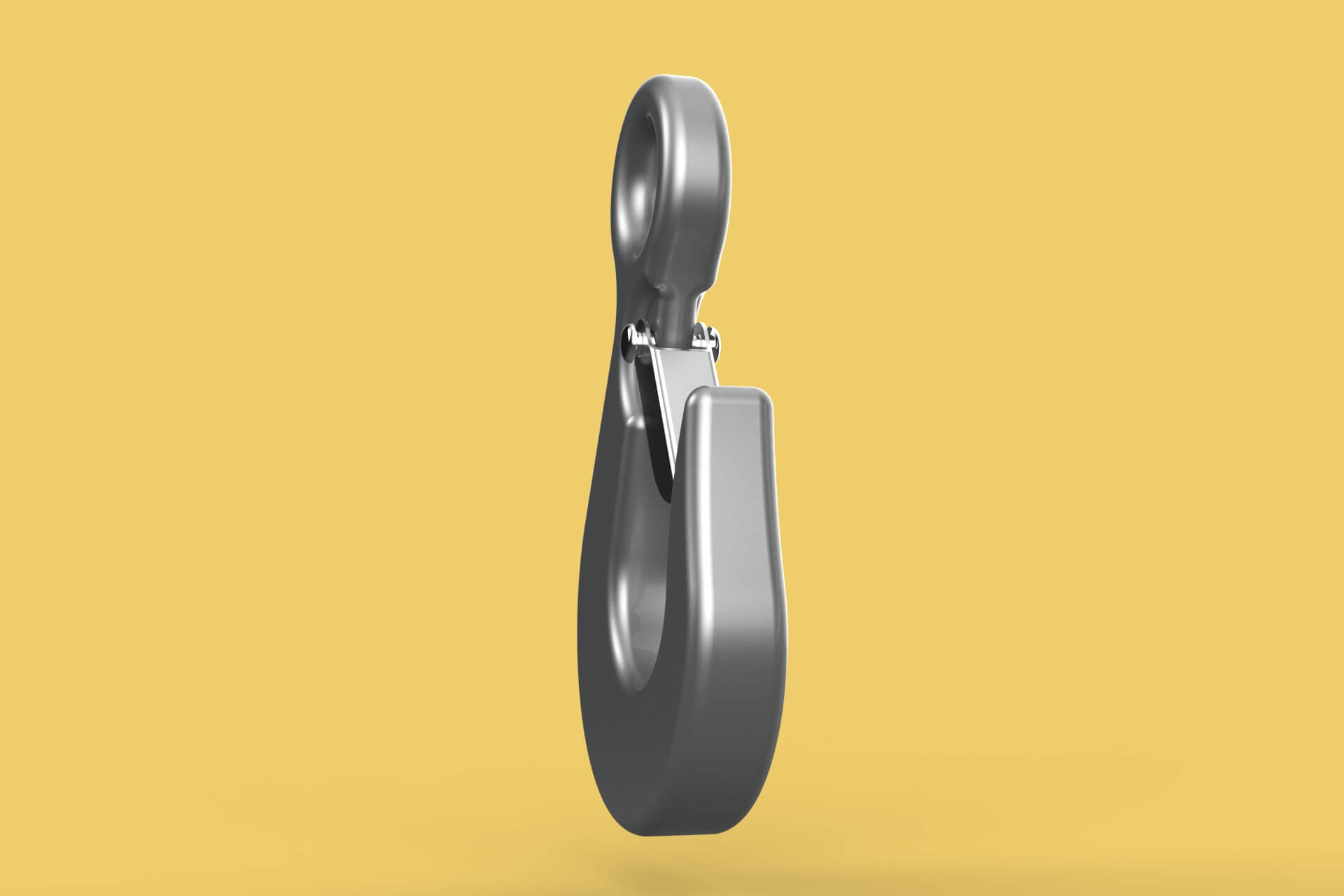 Eye Hook Forged Single Lifting Crane Ton Hooks Hoist Winch - 3D Model ...