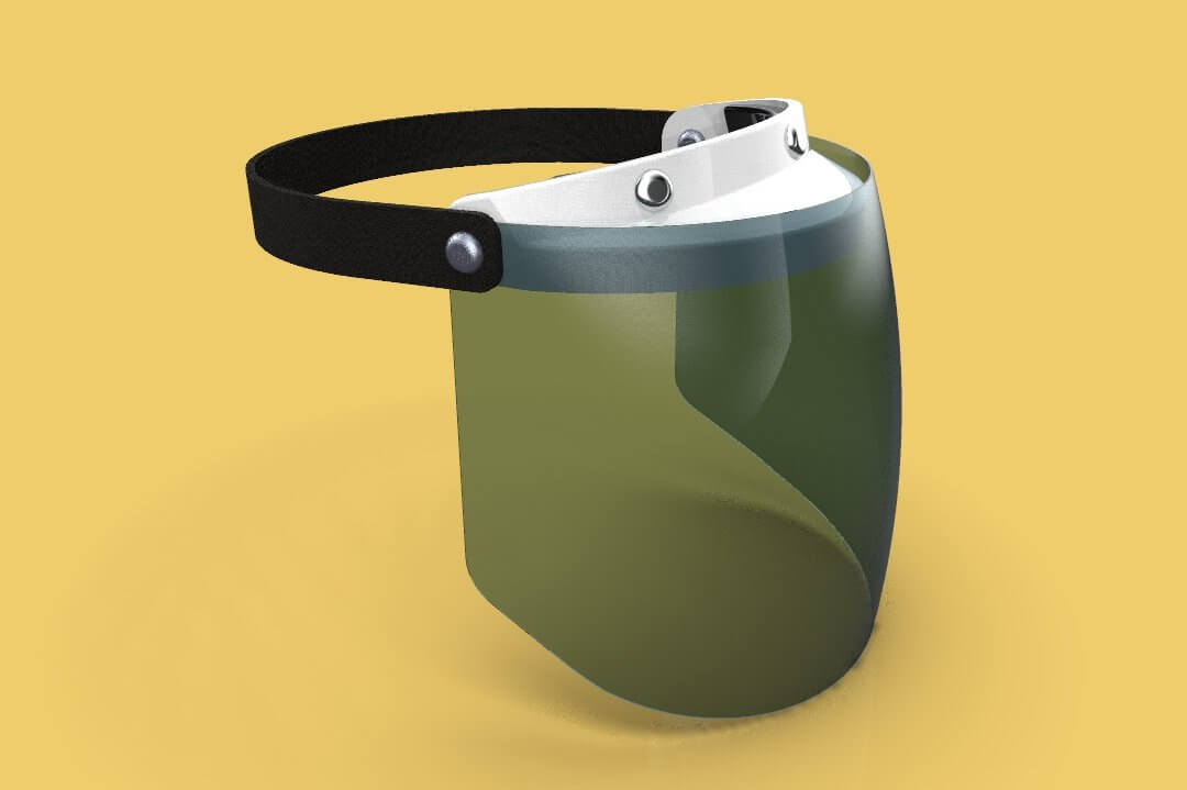 Face Shield - 3D Model by surf3d