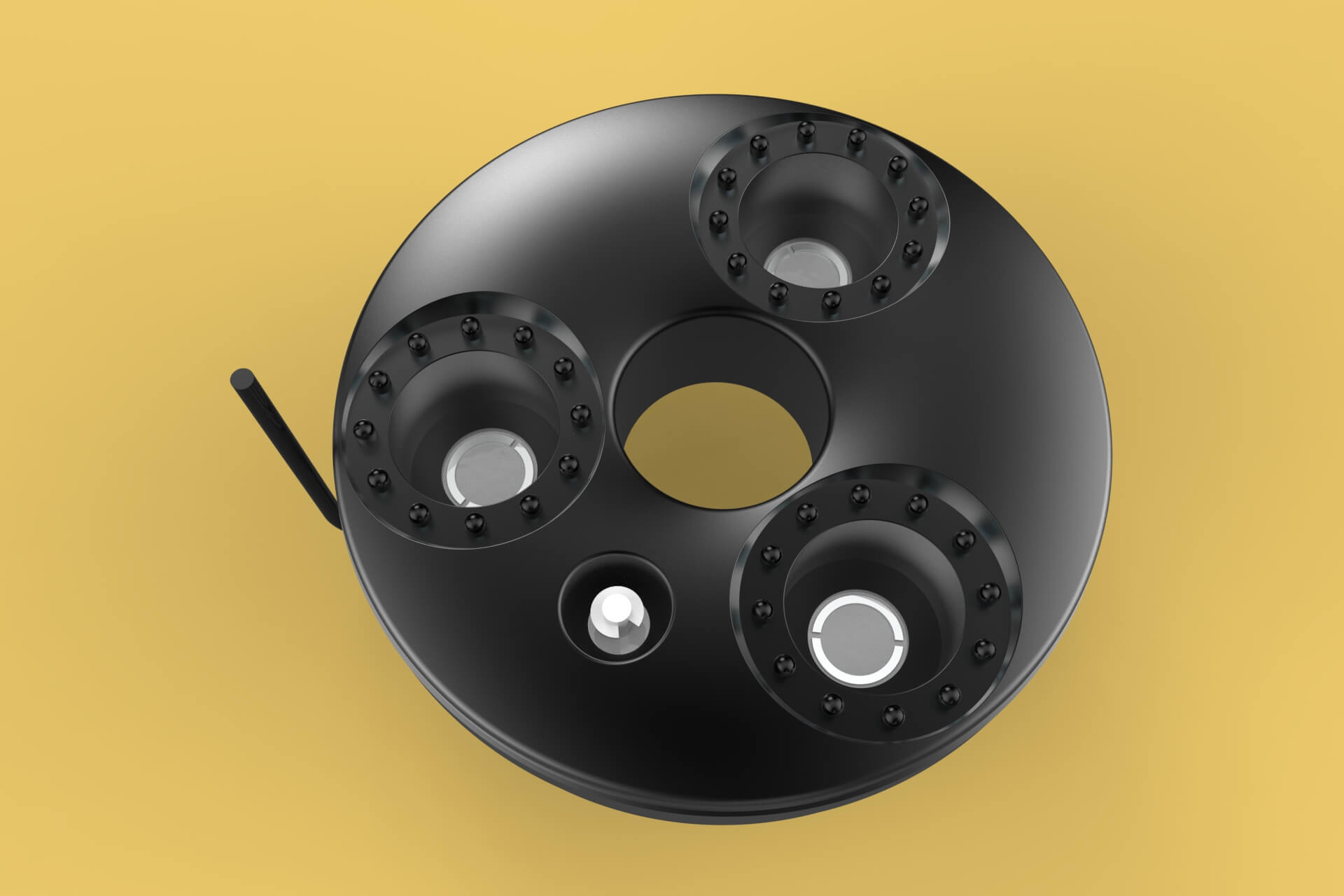 Floating Mist Maker Ultrasonic Humidifier Fog Bubbling - 3D Model by surf3d