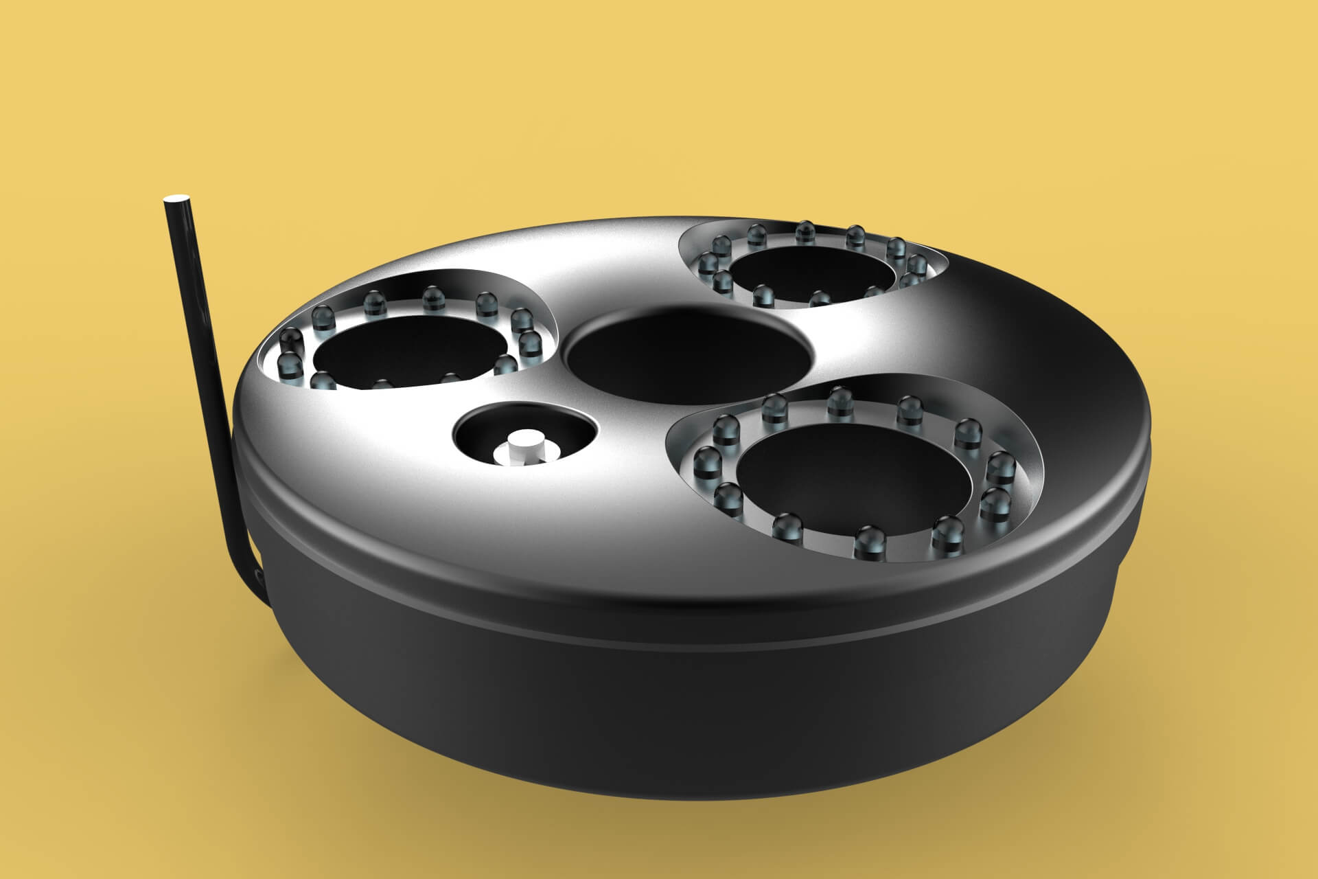 Floating Mist Maker Ultrasonic Humidifier Fog Bubbling - 3D Model by surf3d