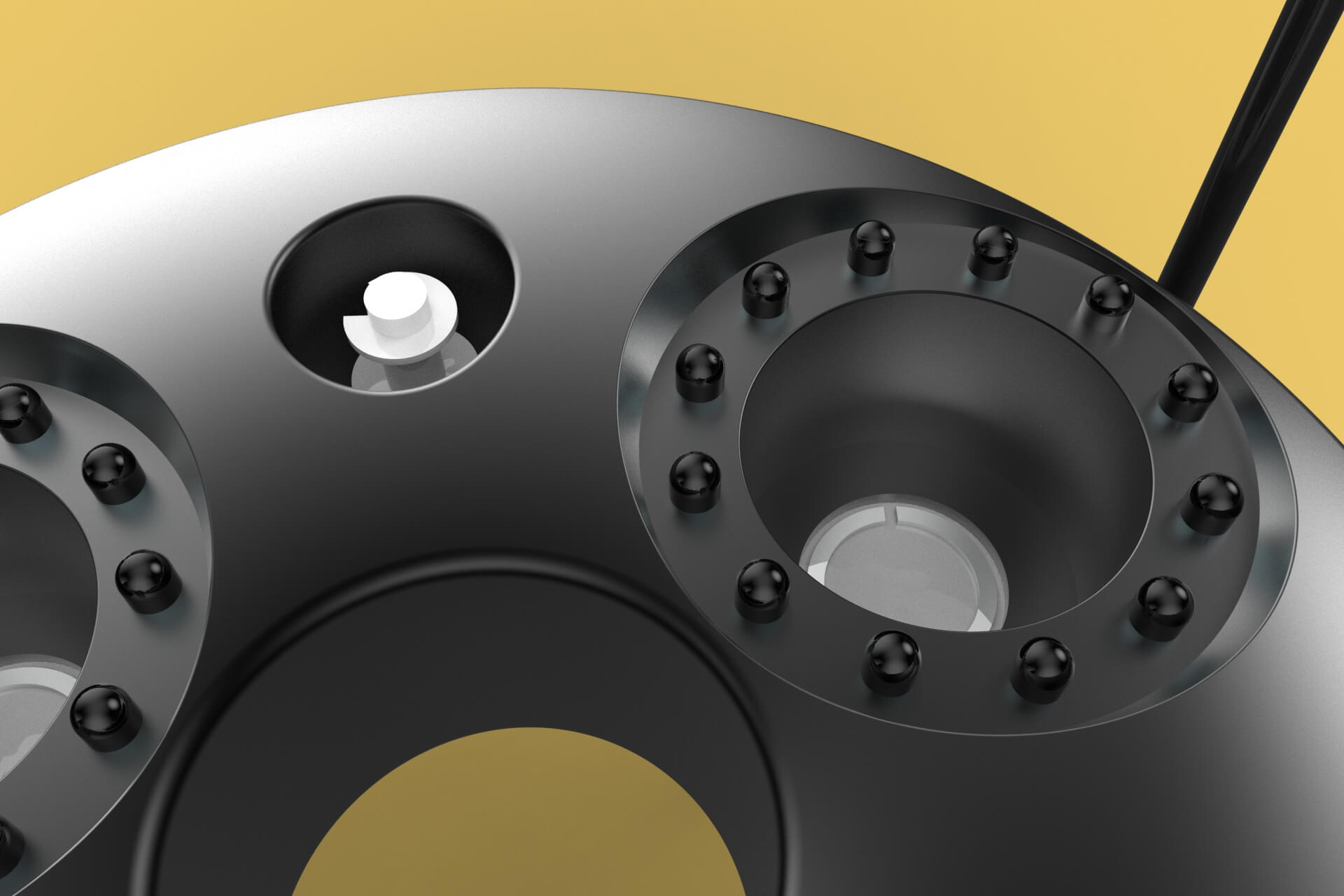 Floating Mist Maker Ultrasonic Humidifier Fog Bubbling - 3D Model by surf3d