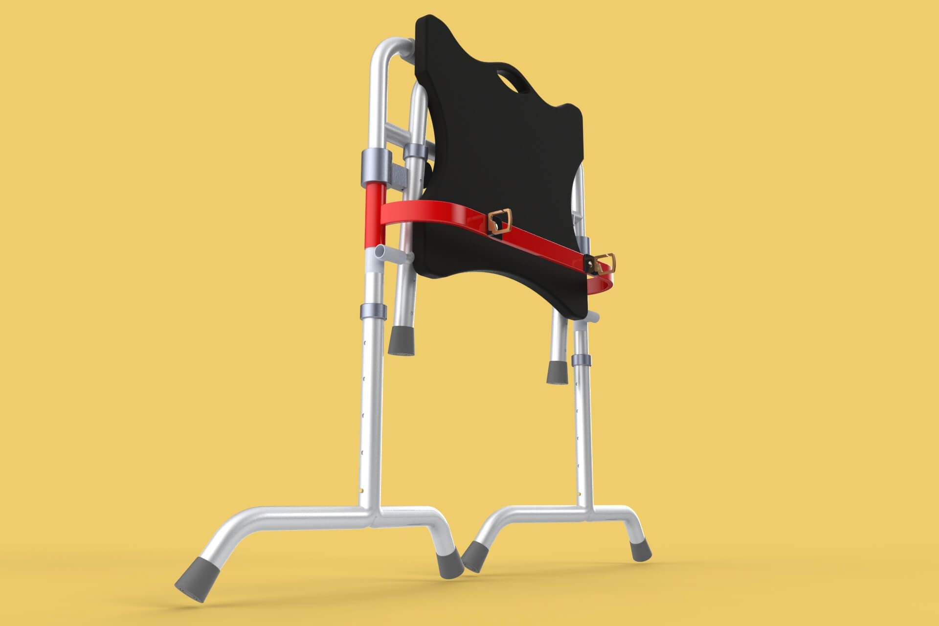 Folding Walking Frame Seat Foldable Walker Chair Stand Aids - 3D Model ...