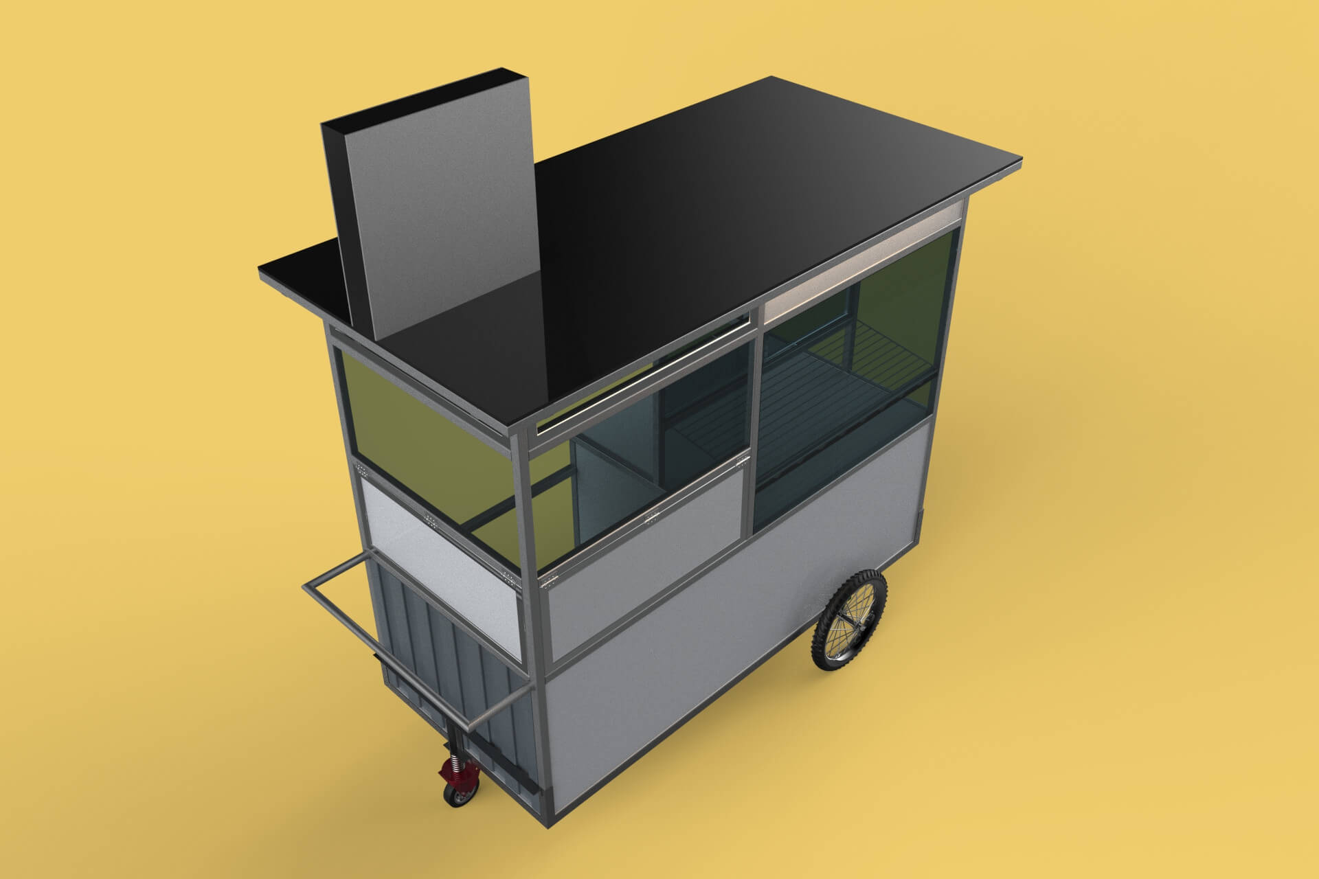 Food Cart - 3D Model by surf3d