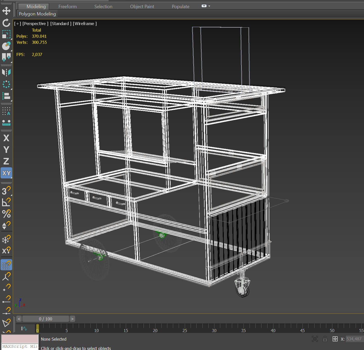 Food Cart - 3D Model by surf3d