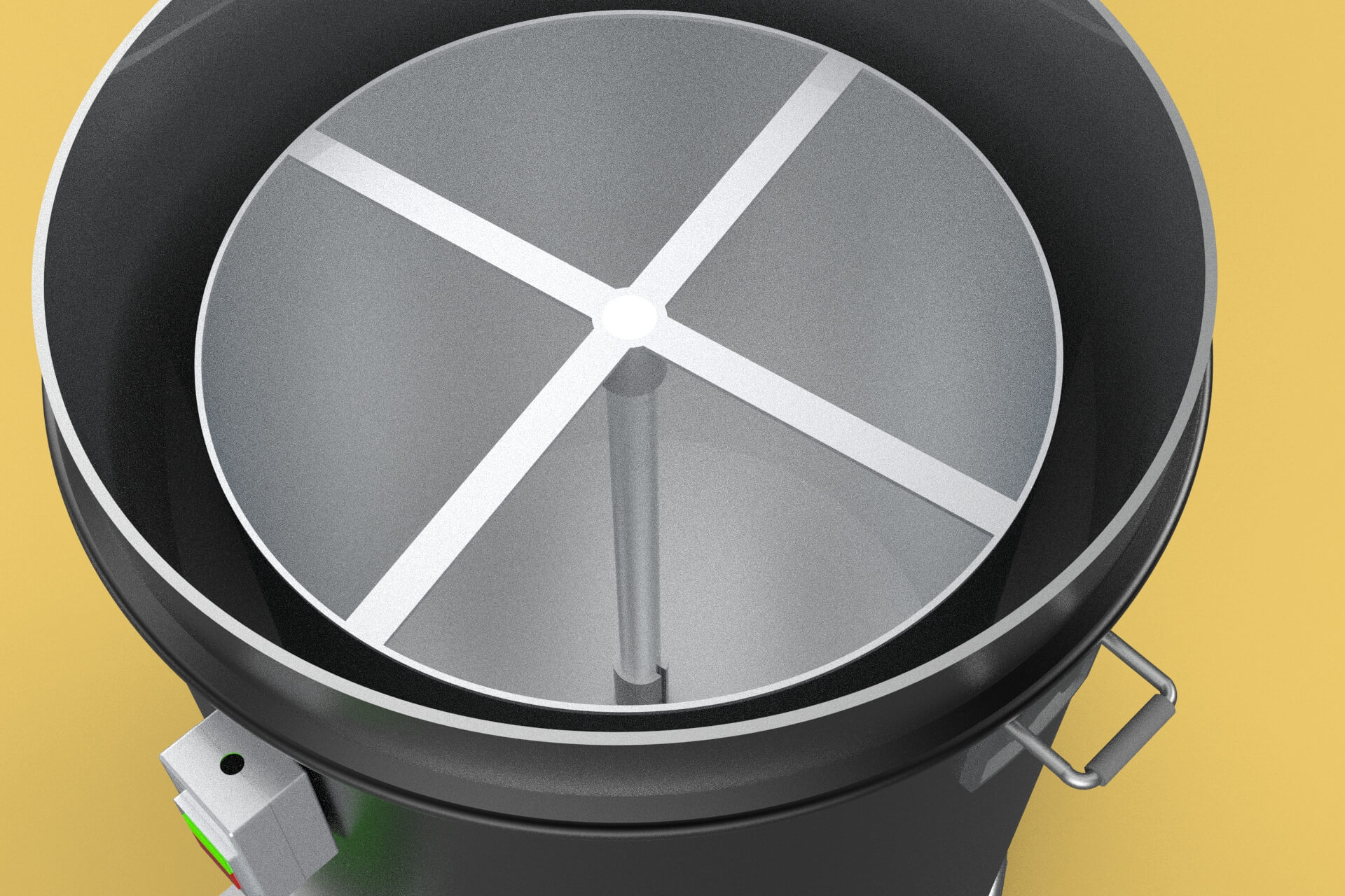 Food Drainer Spinner Machine Oil Filter Centrifugal Dryer - 3D Model by ...