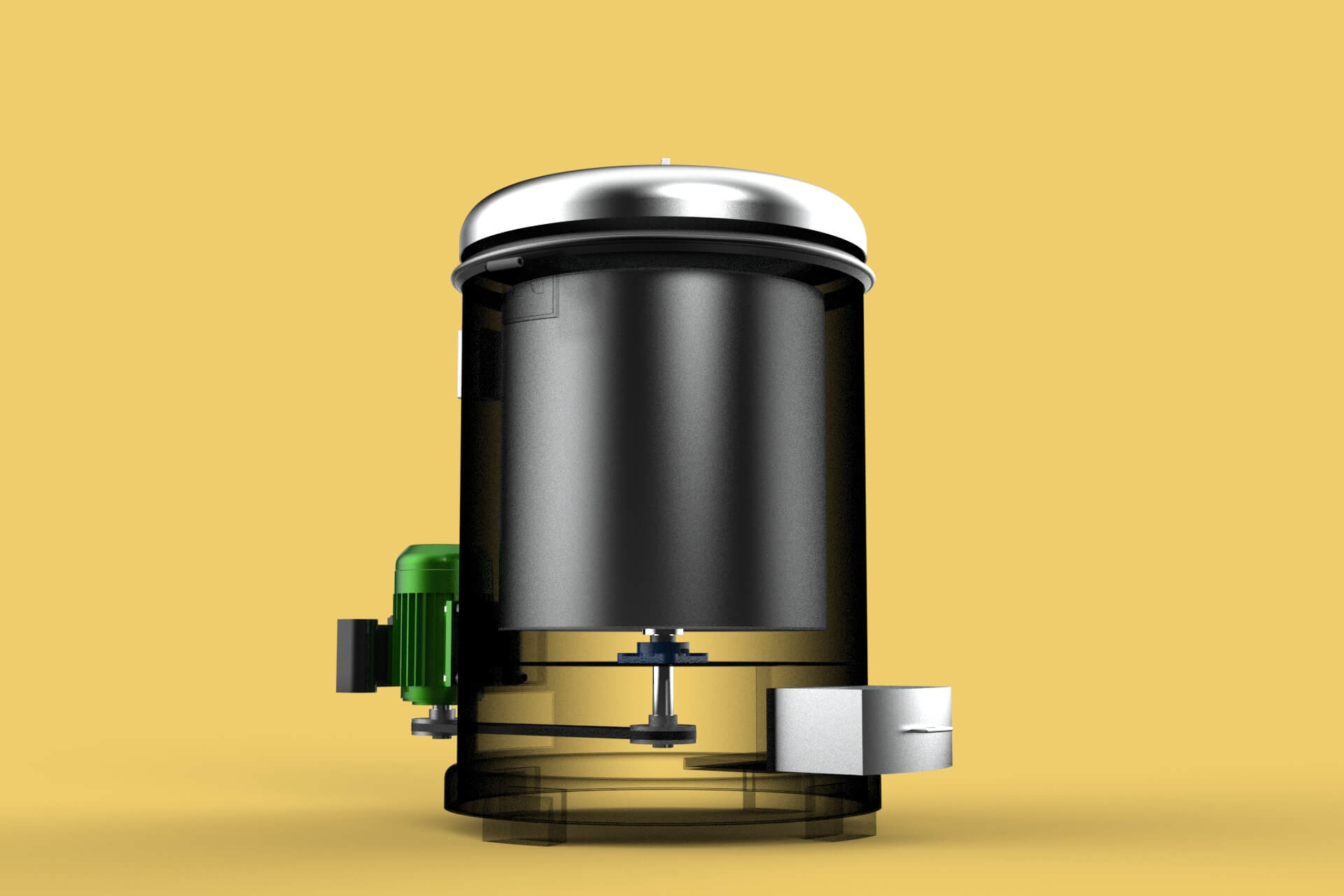 Food Drainer Spinner Machine Oil Filter Centrifugal Dryer - 3D Model by ...
