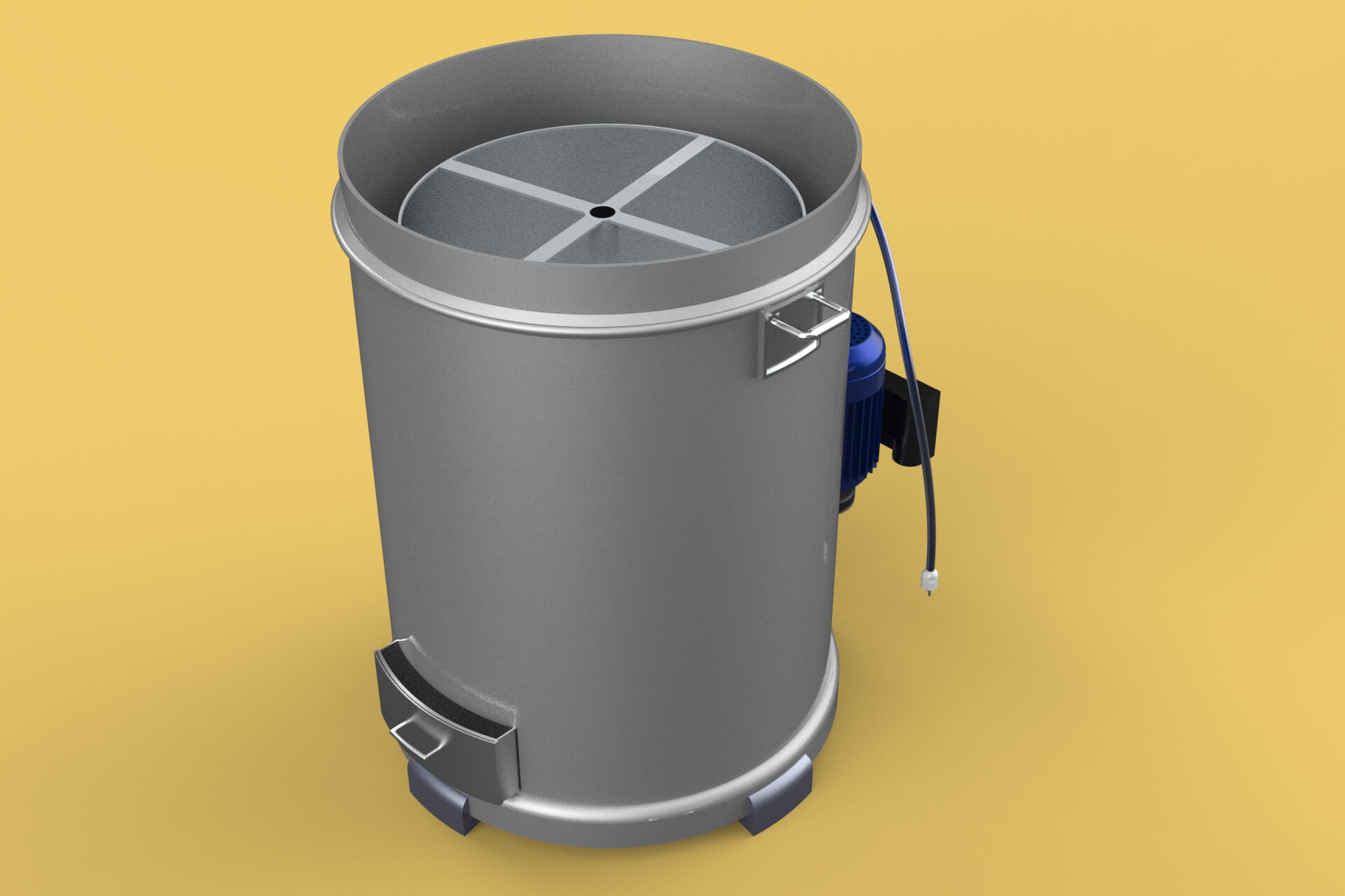 Food Spinner Machine Oil Drainer Filter Centrifugal Dryer - 3D Model by ...