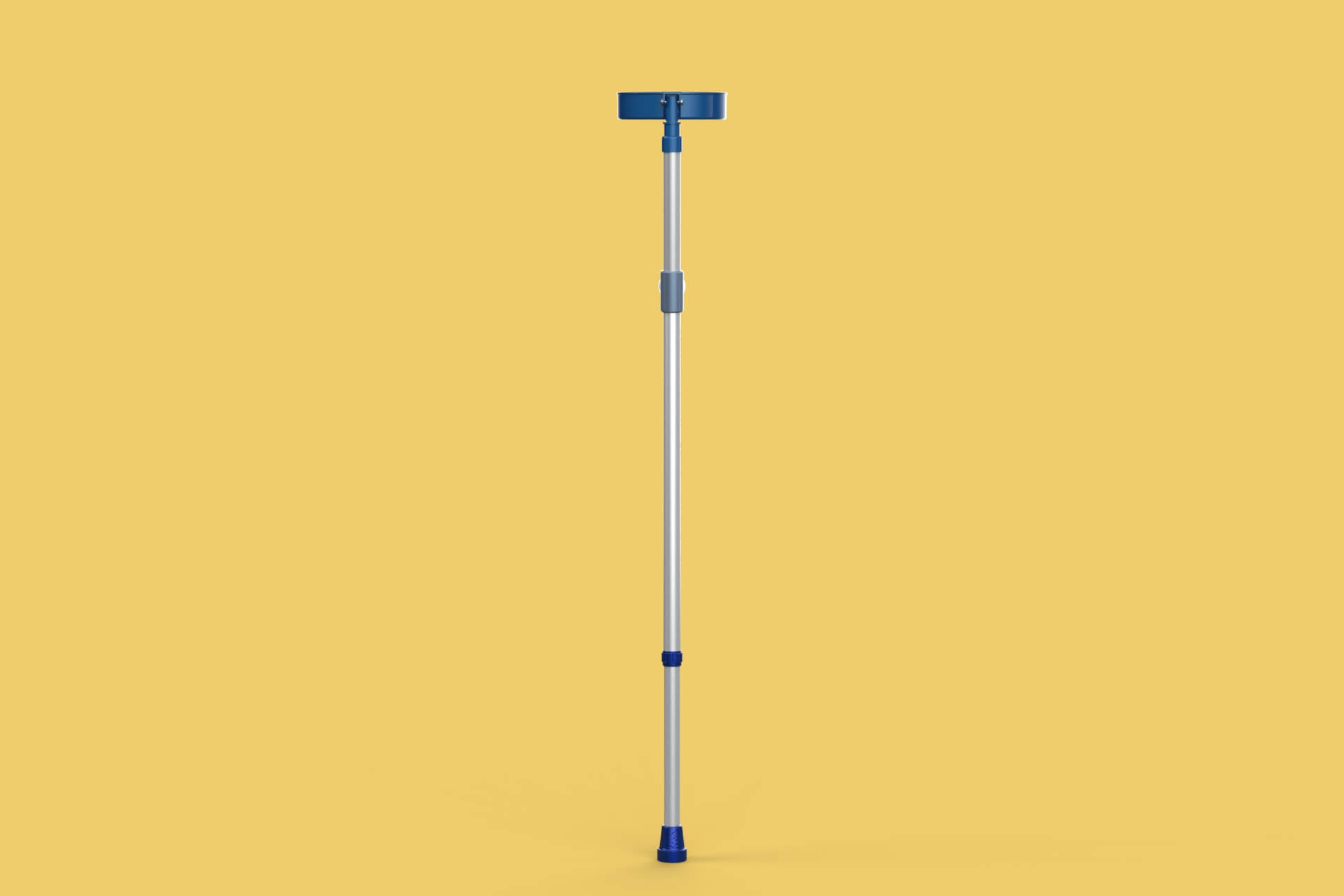 Forearm Crutch Elbow Arm Lofstrand Crutches Walking Stick - 3D Model by ...