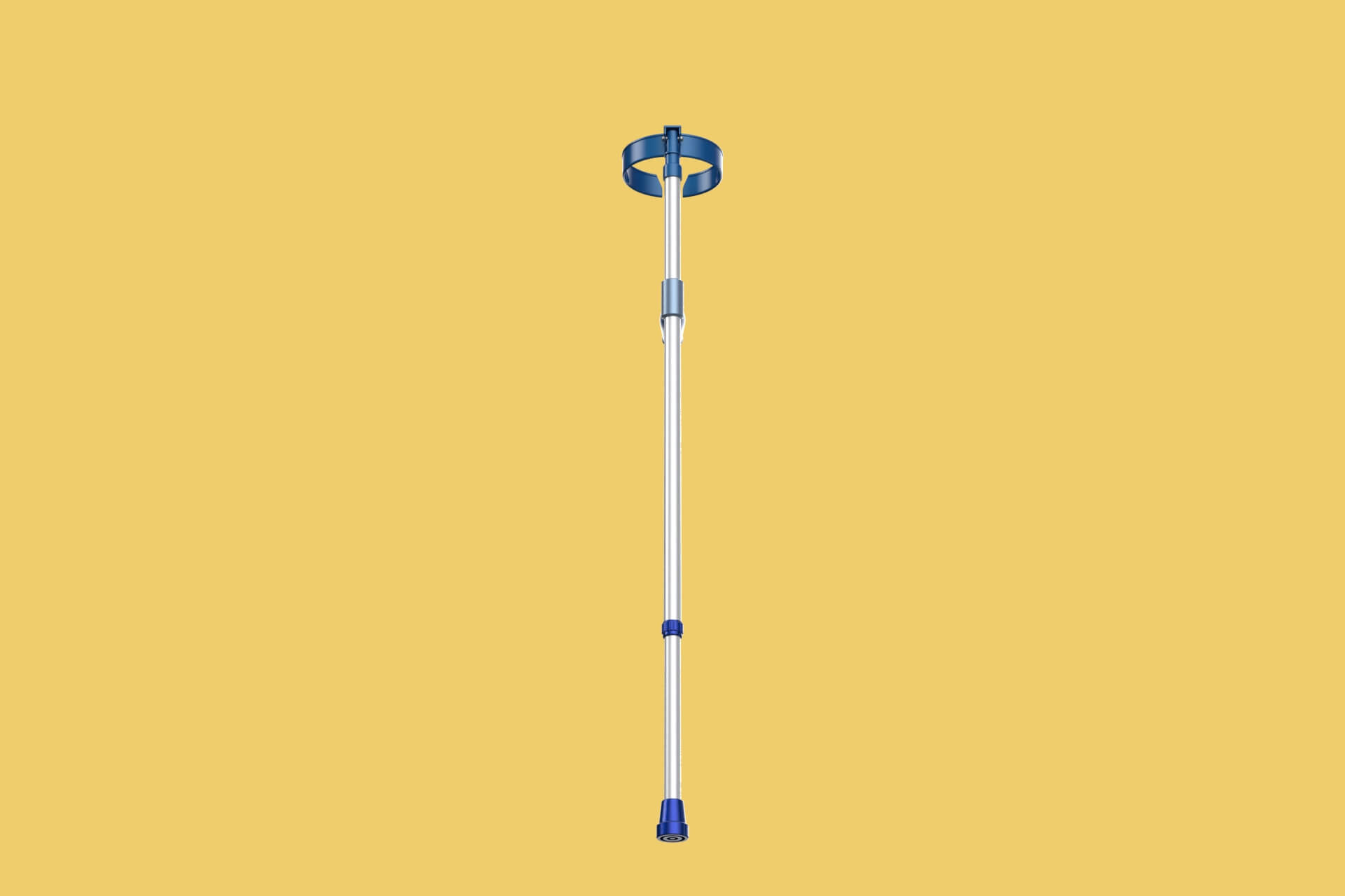 Forearm Crutch Elbow Arm Lofstrand Crutches Walking Stick - 3D Model by ...