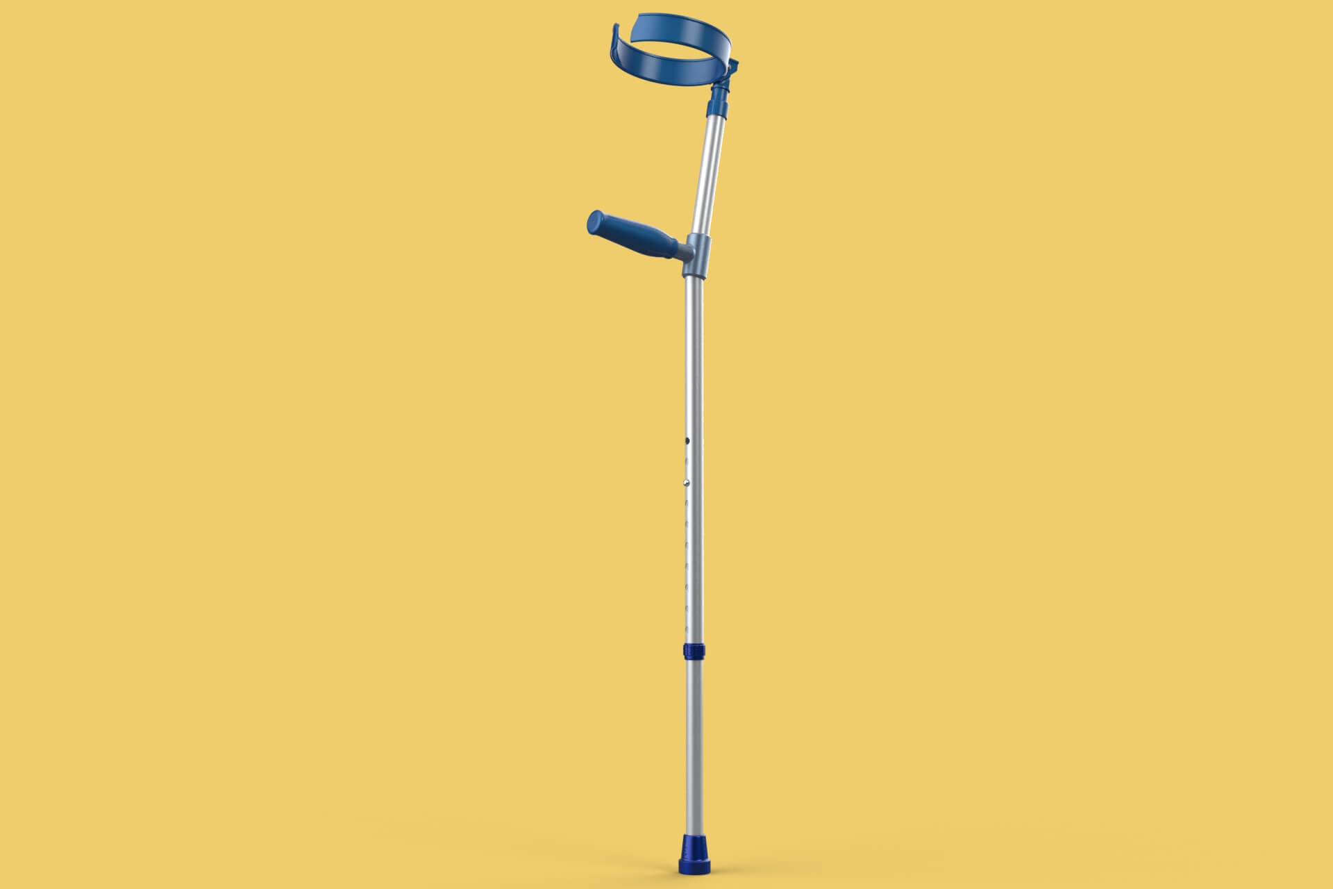 Forearm Crutch Elbow Arm Lofstrand Crutches Walking Stick - 3D Model by ...