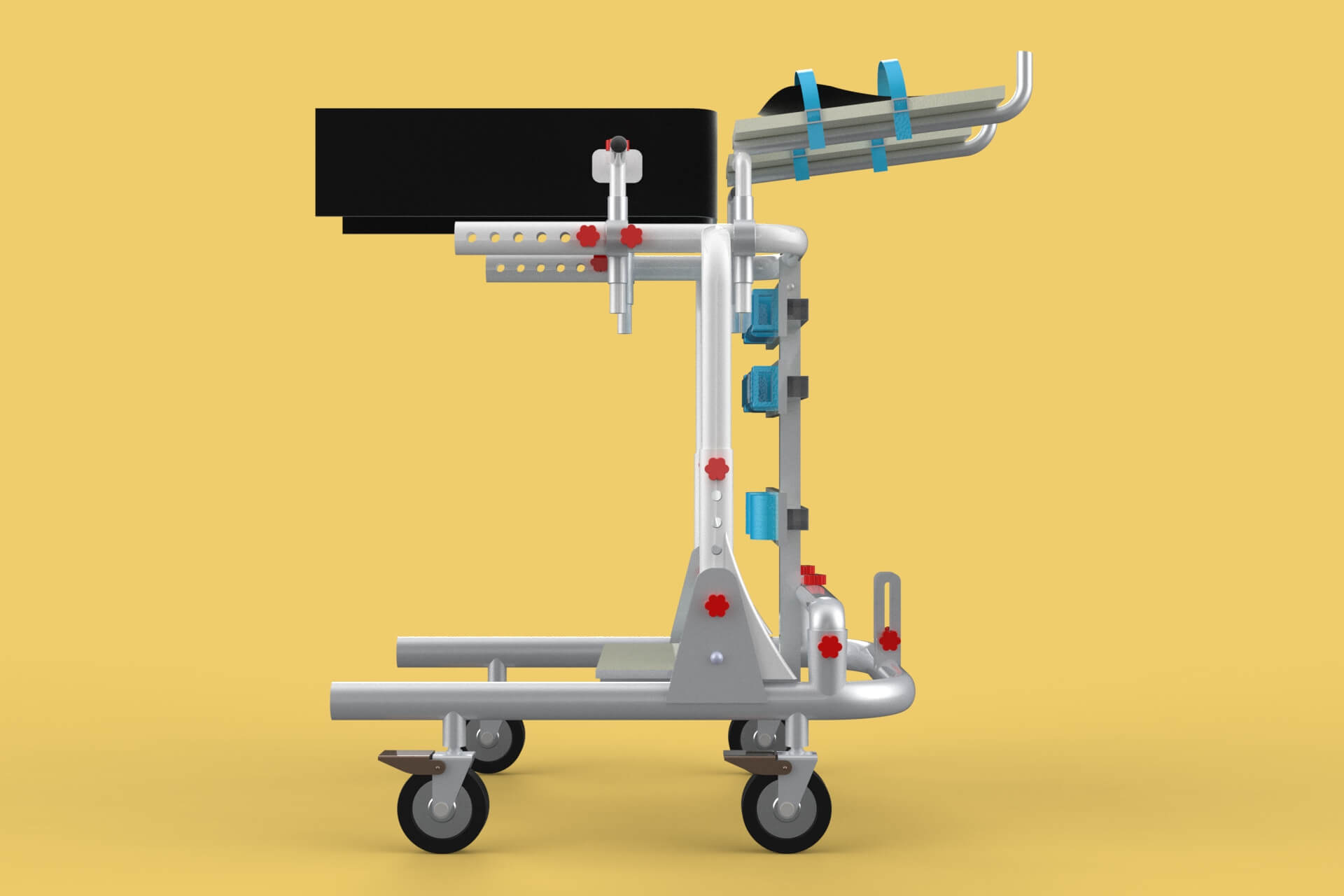 Gait Trainer Swing Rehab Walk Exercise Aids Stand Pediatric - 3D Model ...