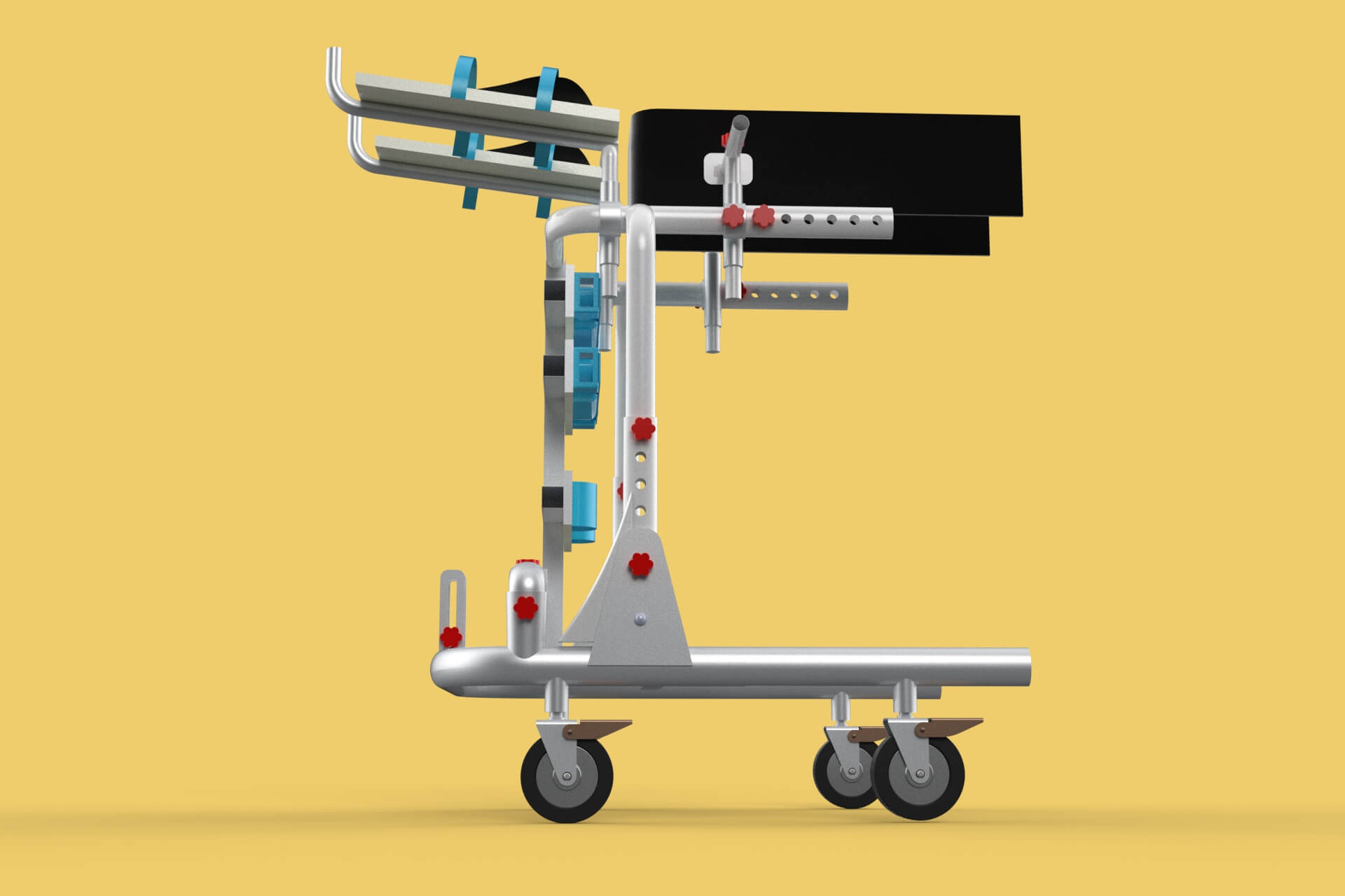 Gait Trainer Swing Rehab Walk Exercise Aids Stand Pediatric - 3D Model ...