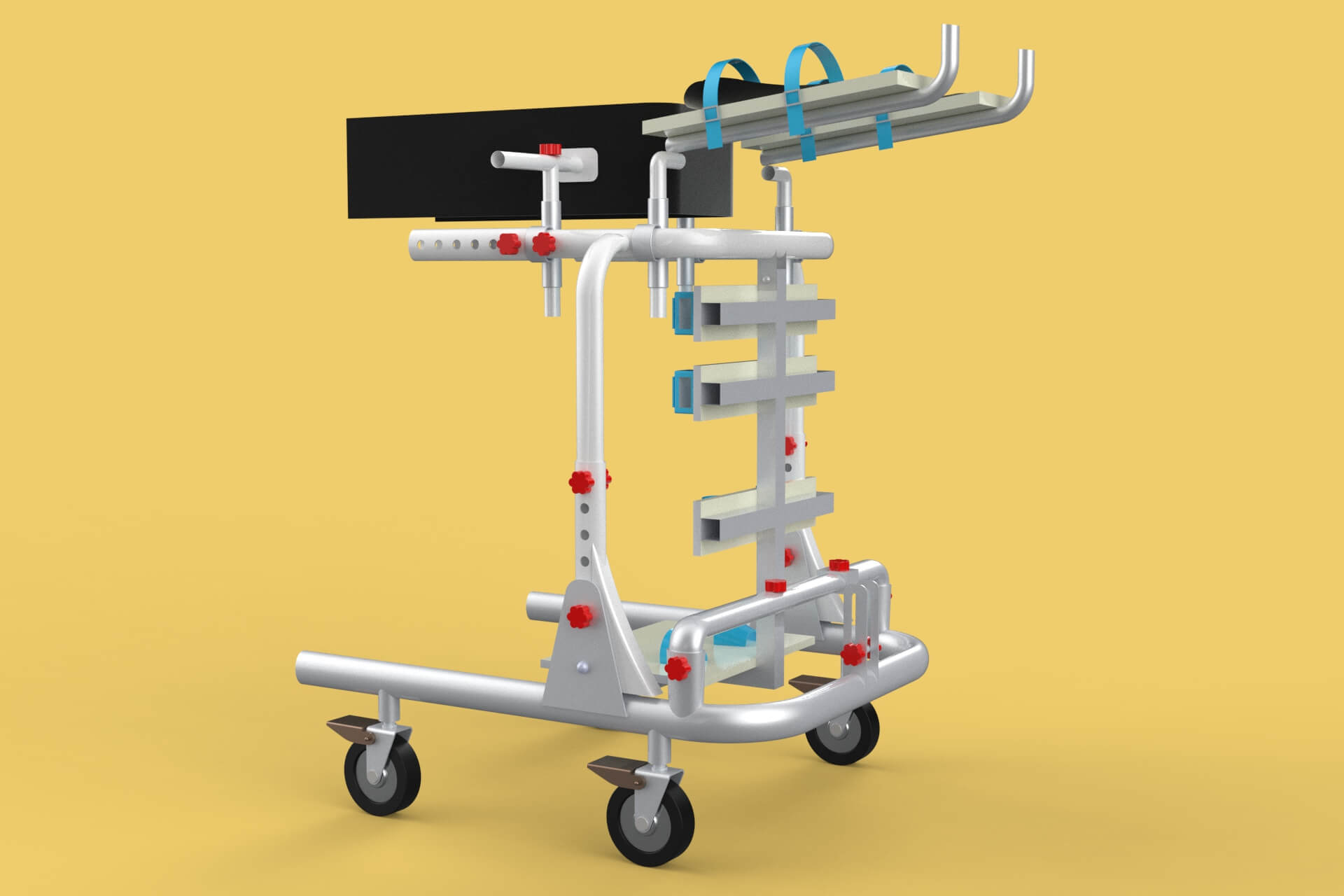 Gait Trainer Swing Rehab Walk Exercise Aids Stand Pediatric - 3D Model ...