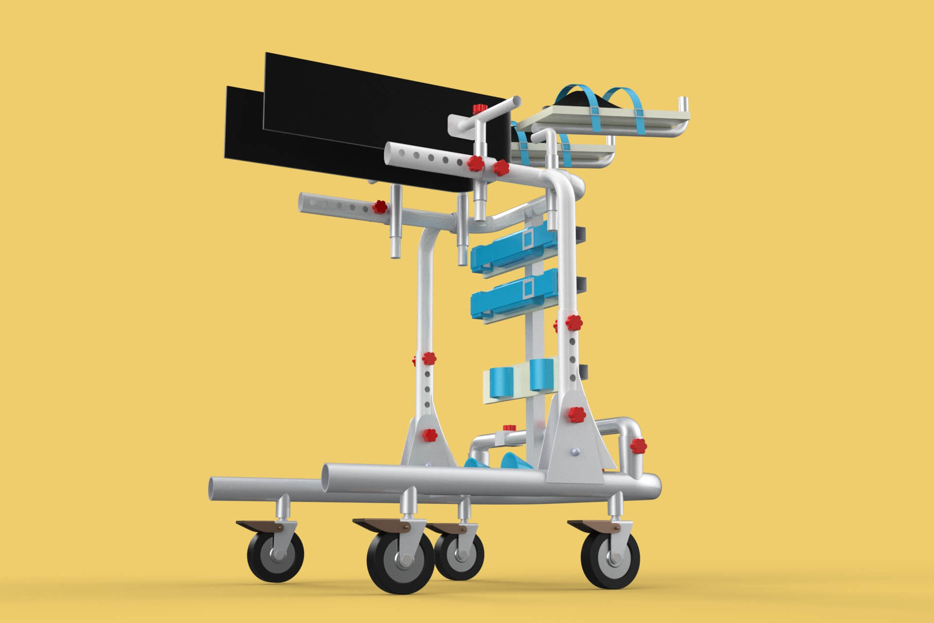 Gait Trainer Swing Rehab Walk Exercise Aids Stand Pediatric - 3D Model ...