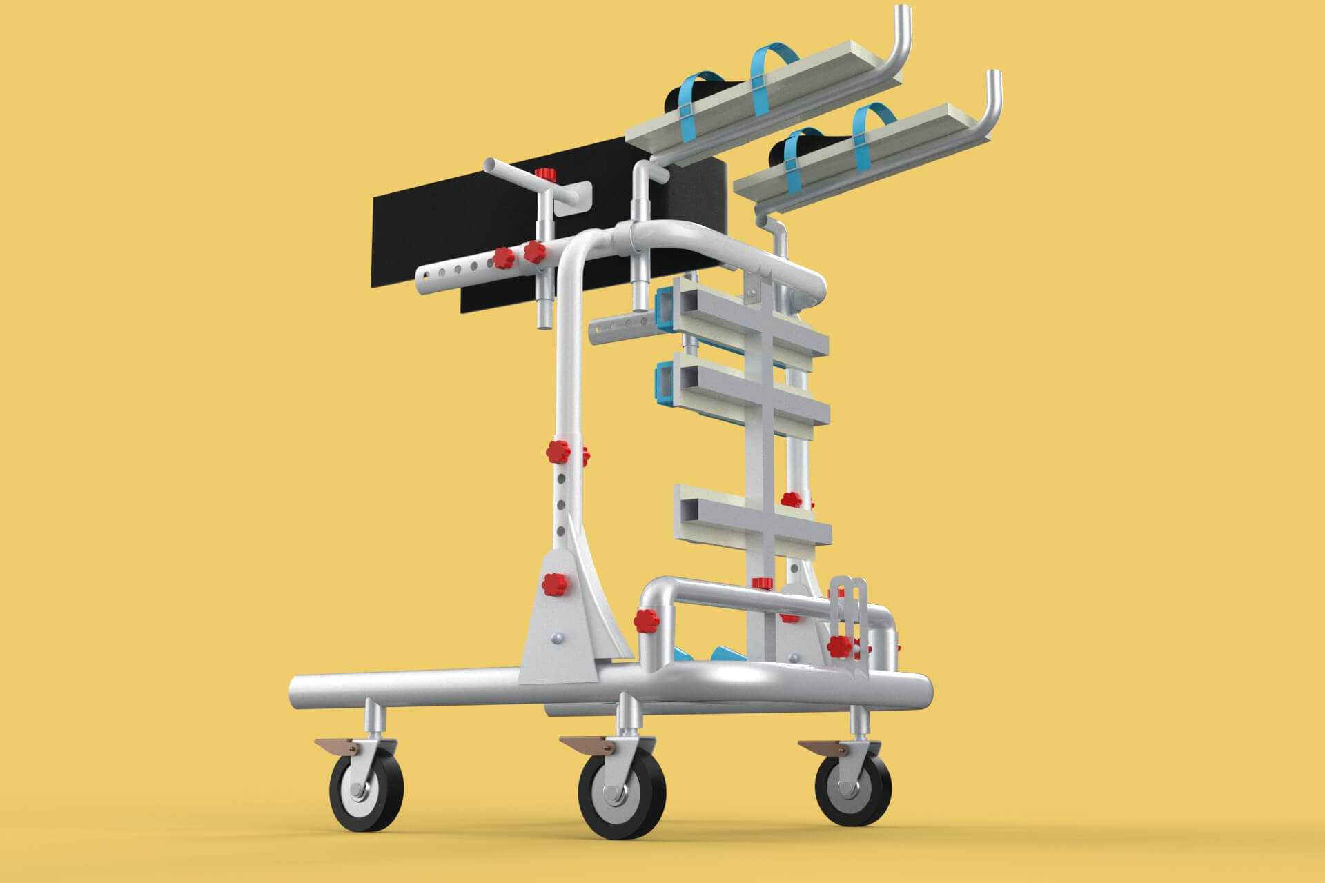 Gait Trainer Swing Rehab Walk Exercise Aids Stand Pediatric - 3D Model ...