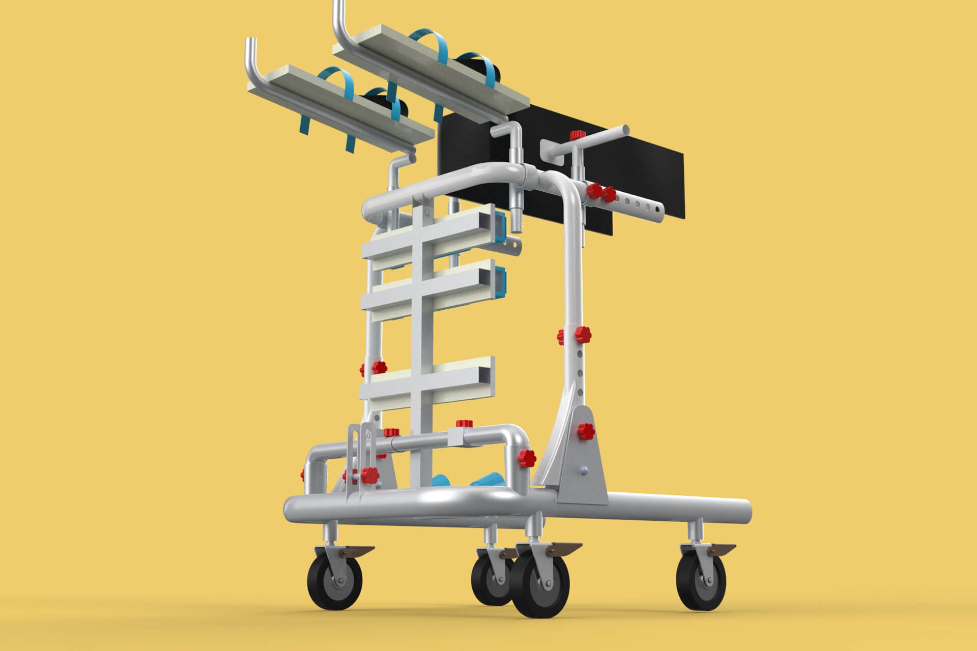 Gait Trainer Swing Rehab Walk Exercise Aids Stand Pediatric - 3D Model ...
