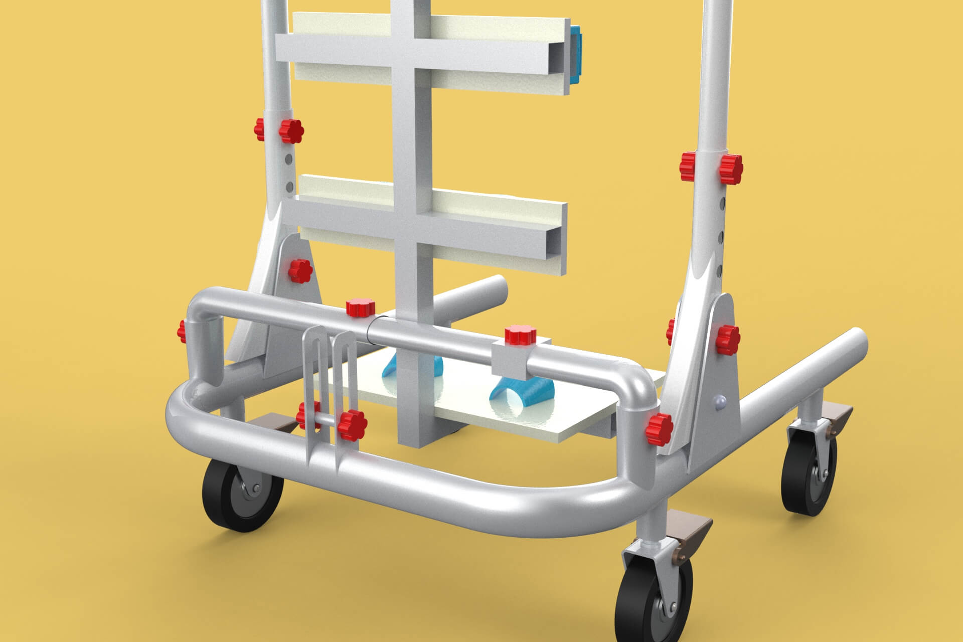 Gait Trainer Swing Rehab Walk Exercise Aids Stand Pediatric - 3D Model ...