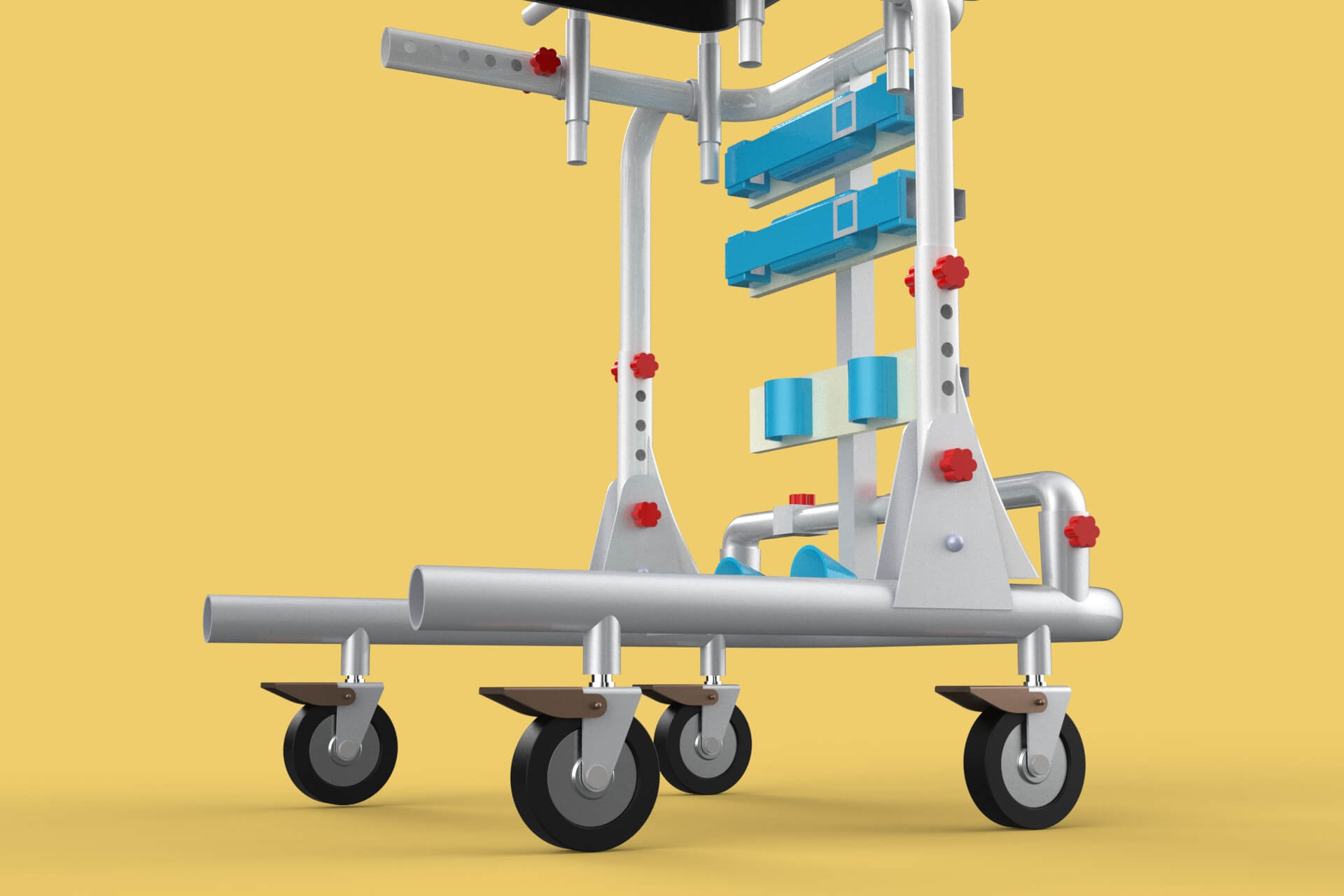 Gait Trainer Swing Rehab Walk Exercise Aids Stand Pediatric - 3D Model ...