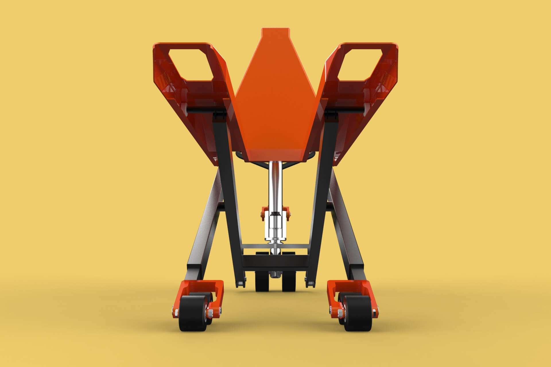Hand Pallet Truck Jack Pump Jigger Forklift - 3D Model by surf3d