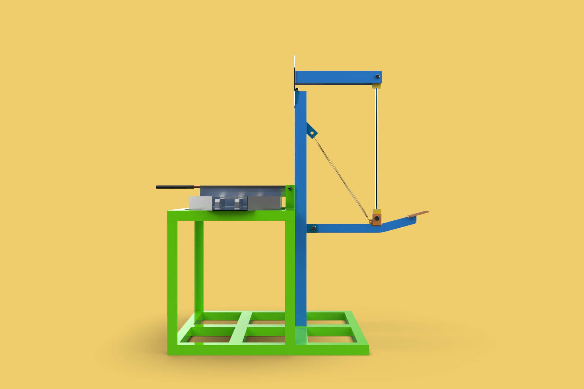 Handle Coconut Peeler Splitter Cut Tool Husk Shell Extractor - 3D Model ...